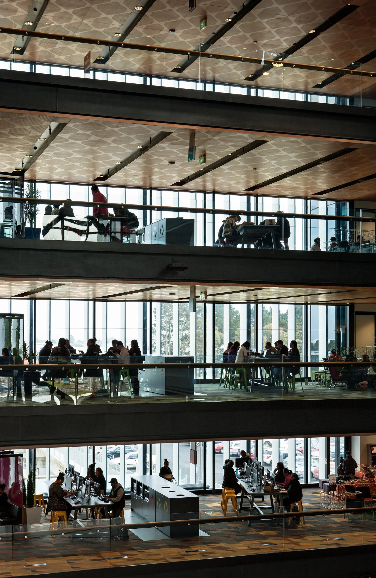 MIT Manukau & Transport Interchange — Big River Panels | Architectural ...