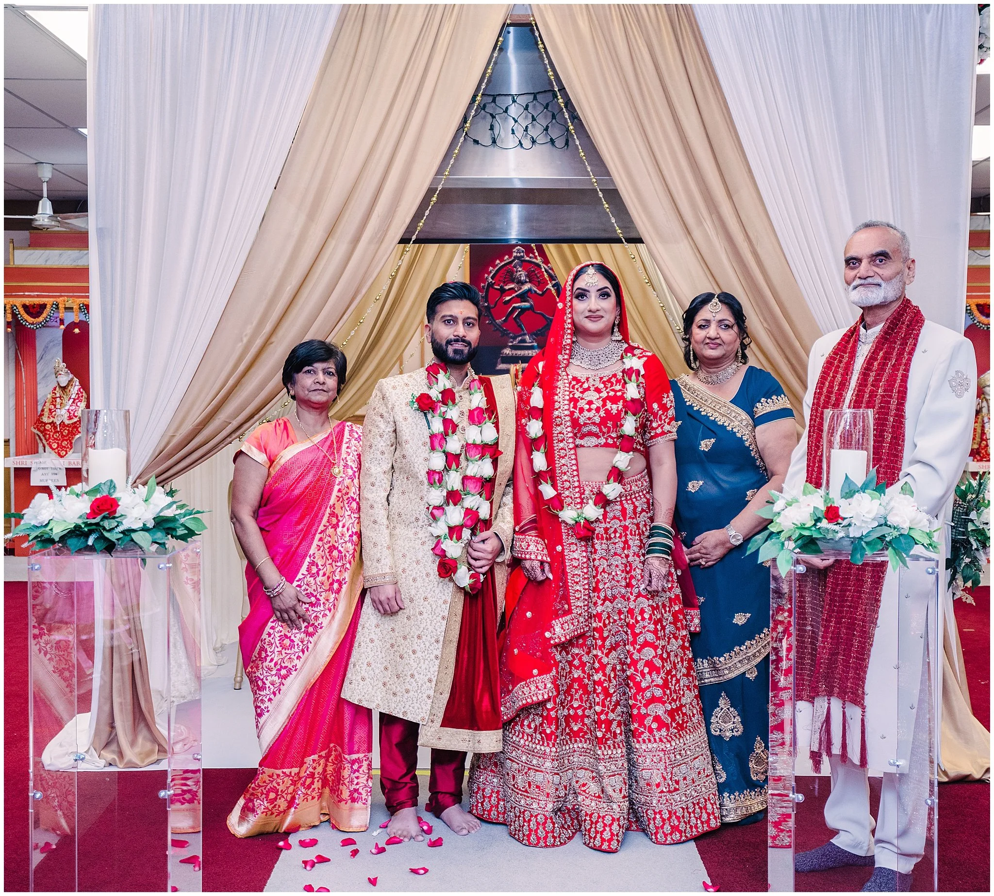 Suni & Nick’s Hindu Ceremony at Hindu Society of Alberta | Edmonton ...