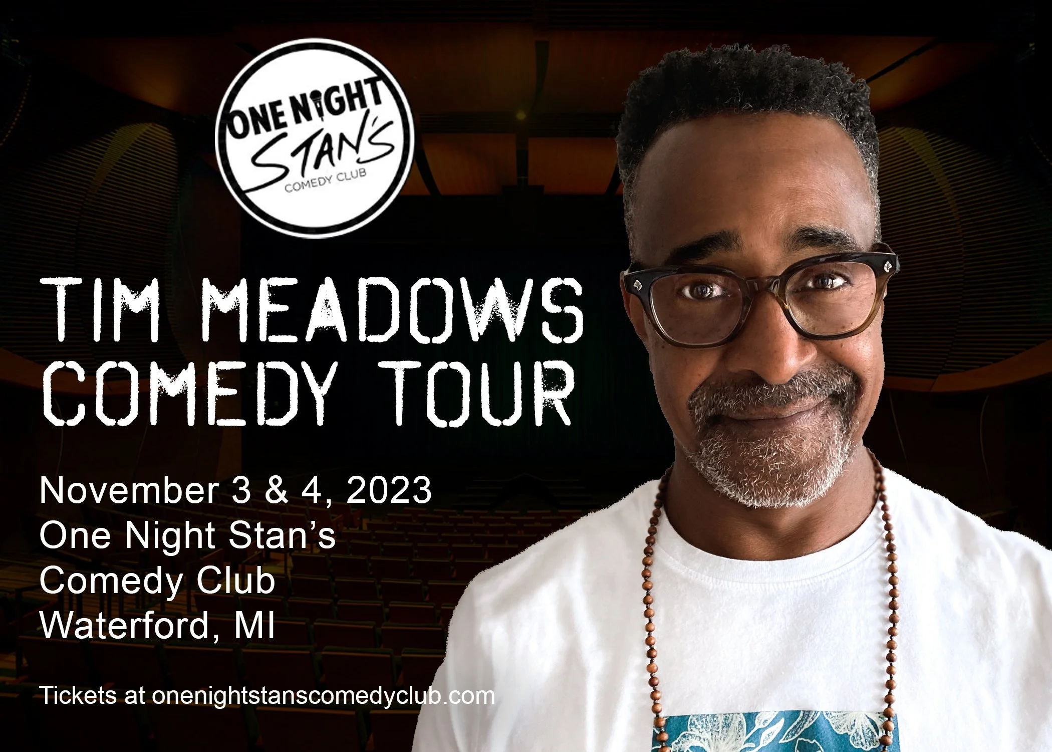 Comedian Tim Meadows Upcoming Stand-Up Comedy Tour Event Dates — Tim ...
