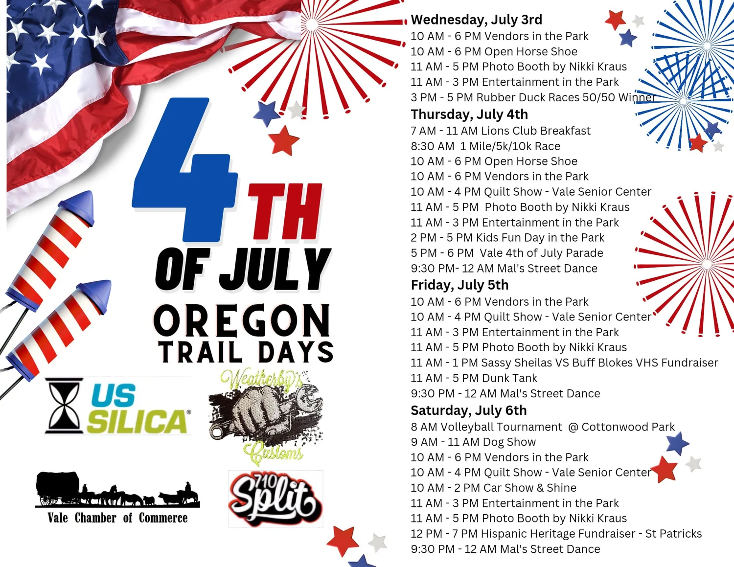 Oregon Trail Days — Vale Chamber of Commerce