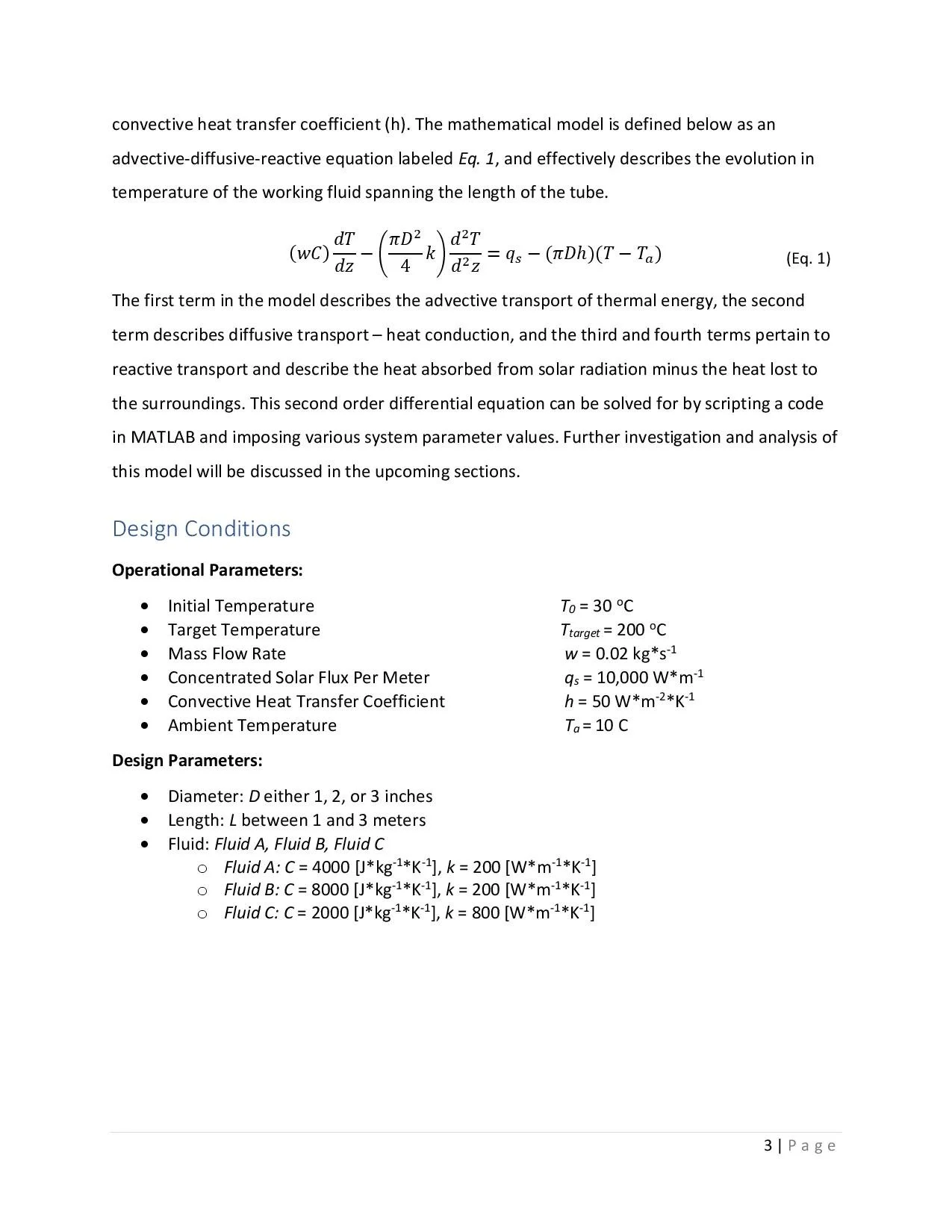 Design of a Concentrated Solar Power Collection System — Kyle ...
