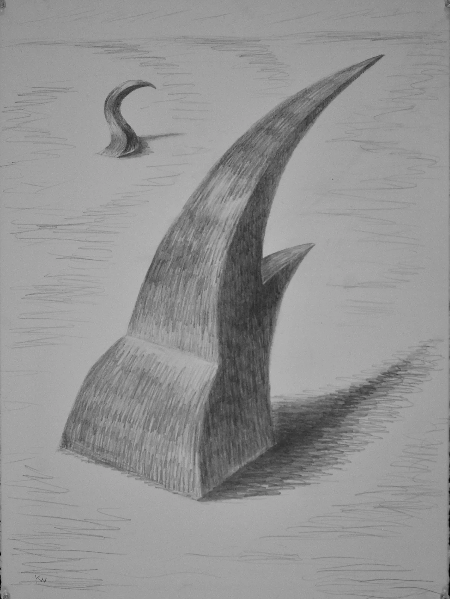 Rune Series Graphite Drawings — Kenneth Wenzel