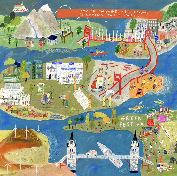 Climate Change Education Toolkit Cover — Maisy Summer
