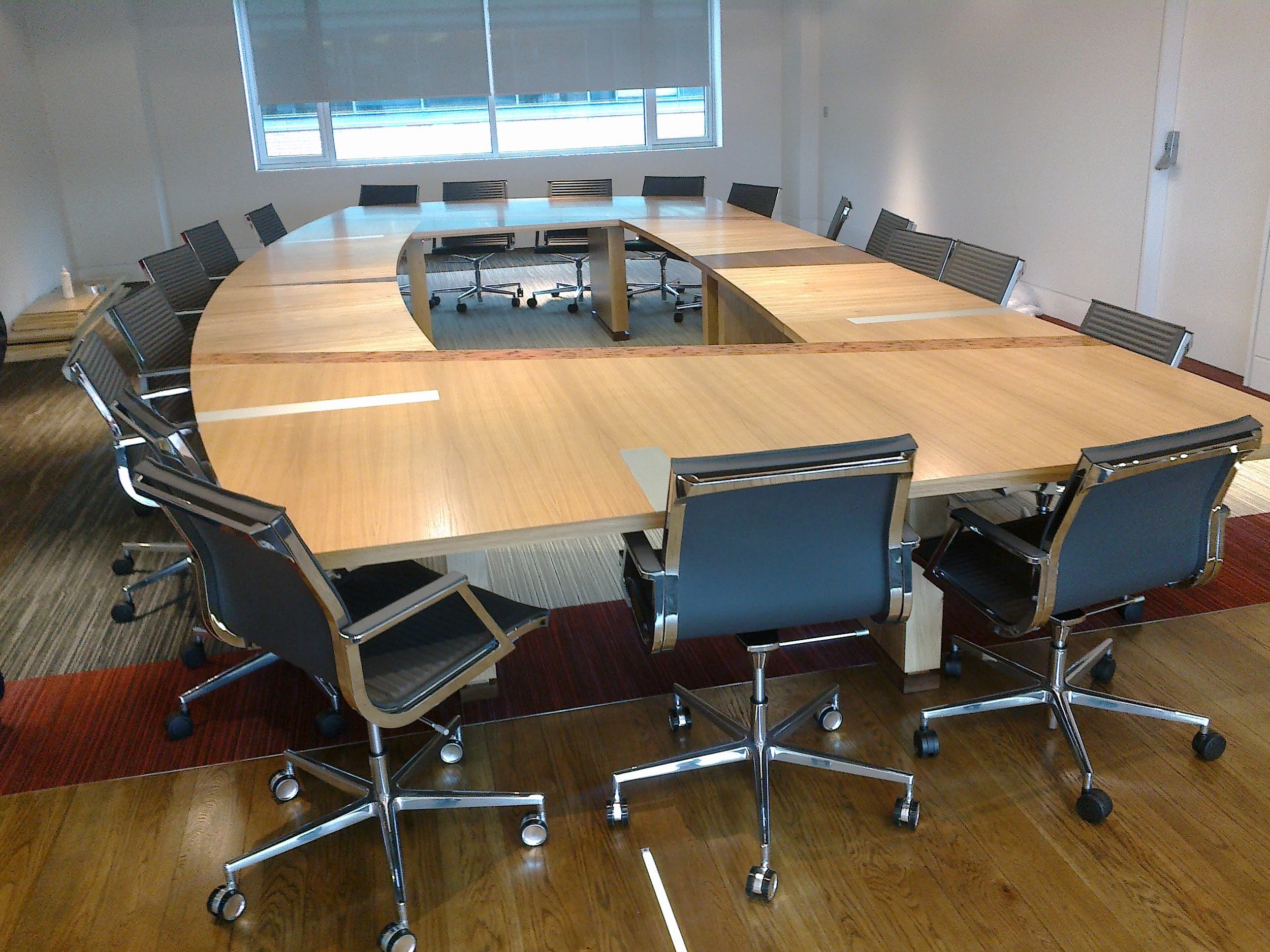 McCreery Office Interiors custom made boardroom tables
