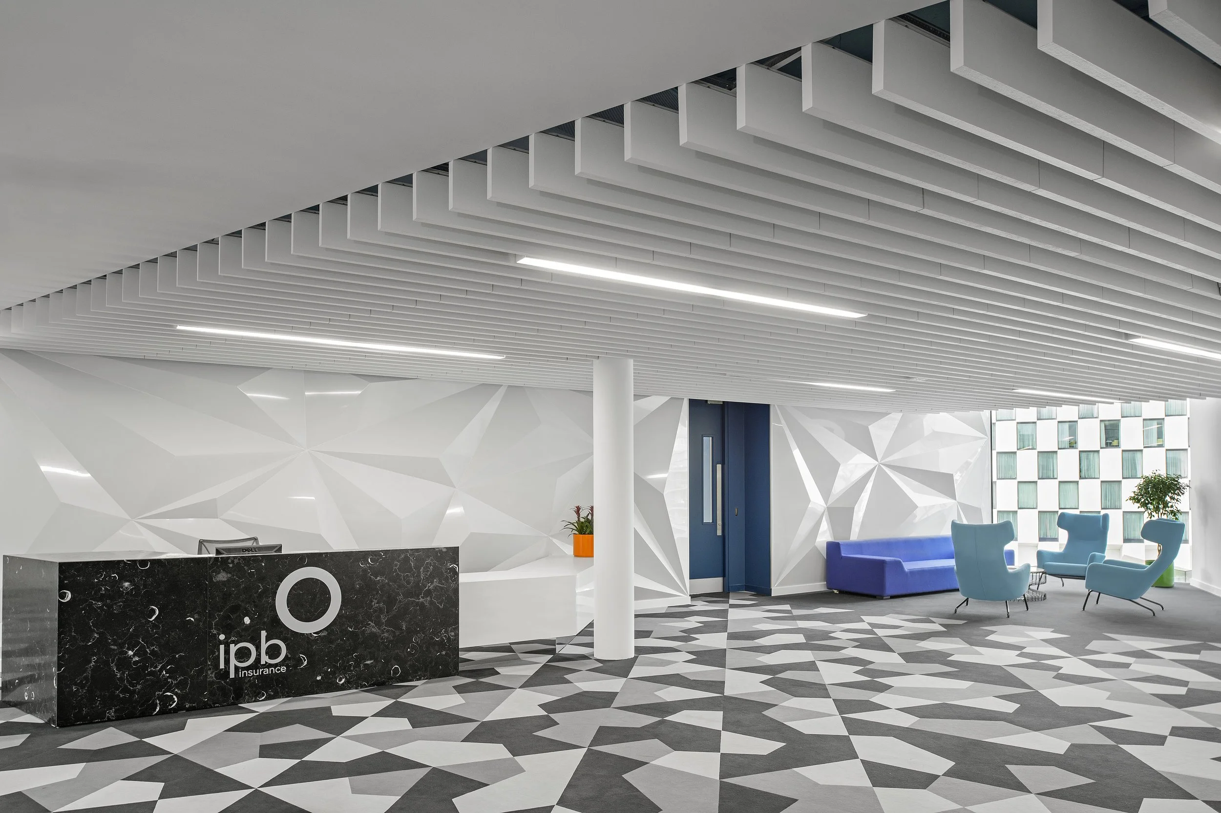 Interior design and fit-out of IPB offices in Dublin