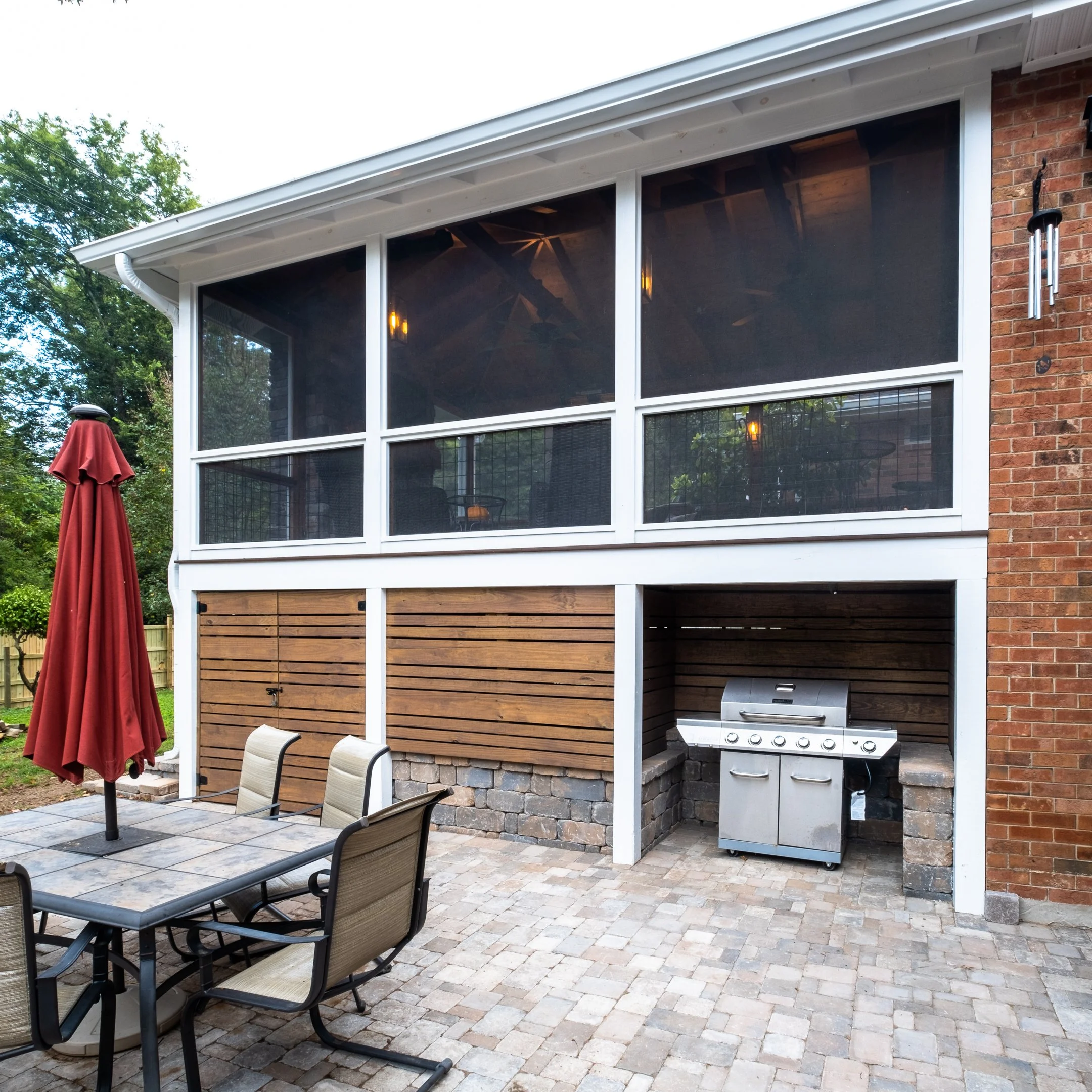 Adding an outdoor kitchen to your new porch — The Porch Company - A ...