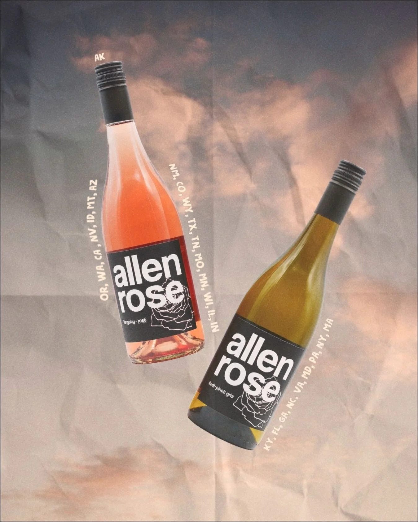 Allen Rose Wine