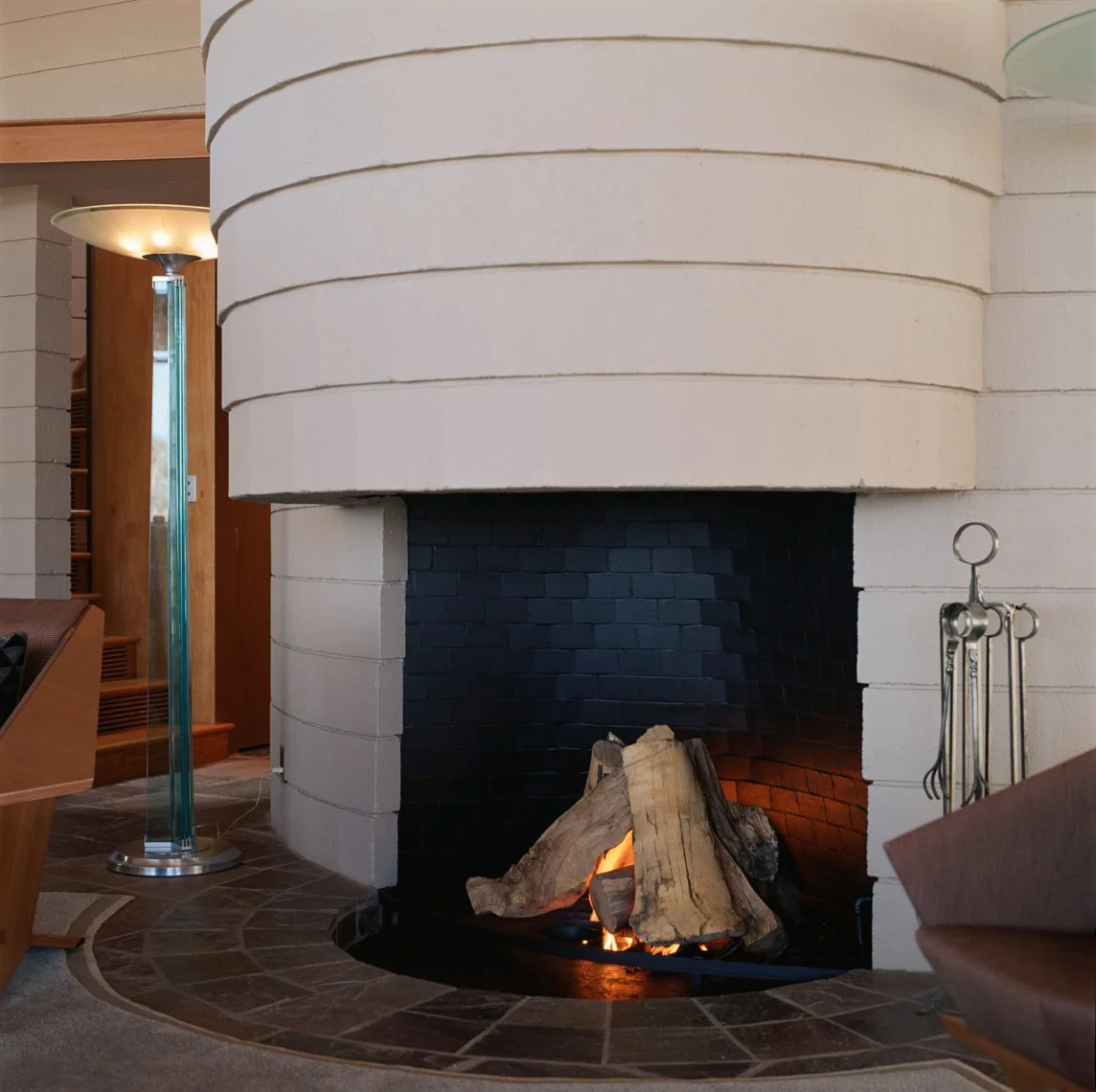 Fireplace Frank Lloyd Wright Interiors