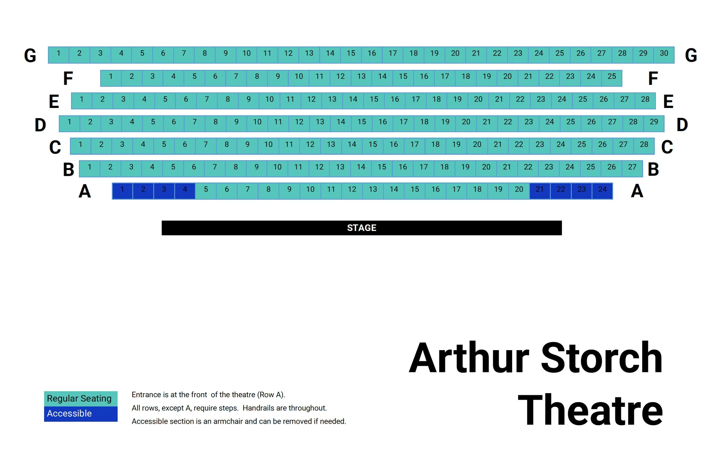 SEAT MAPS + VIEW — Syracuse Stage