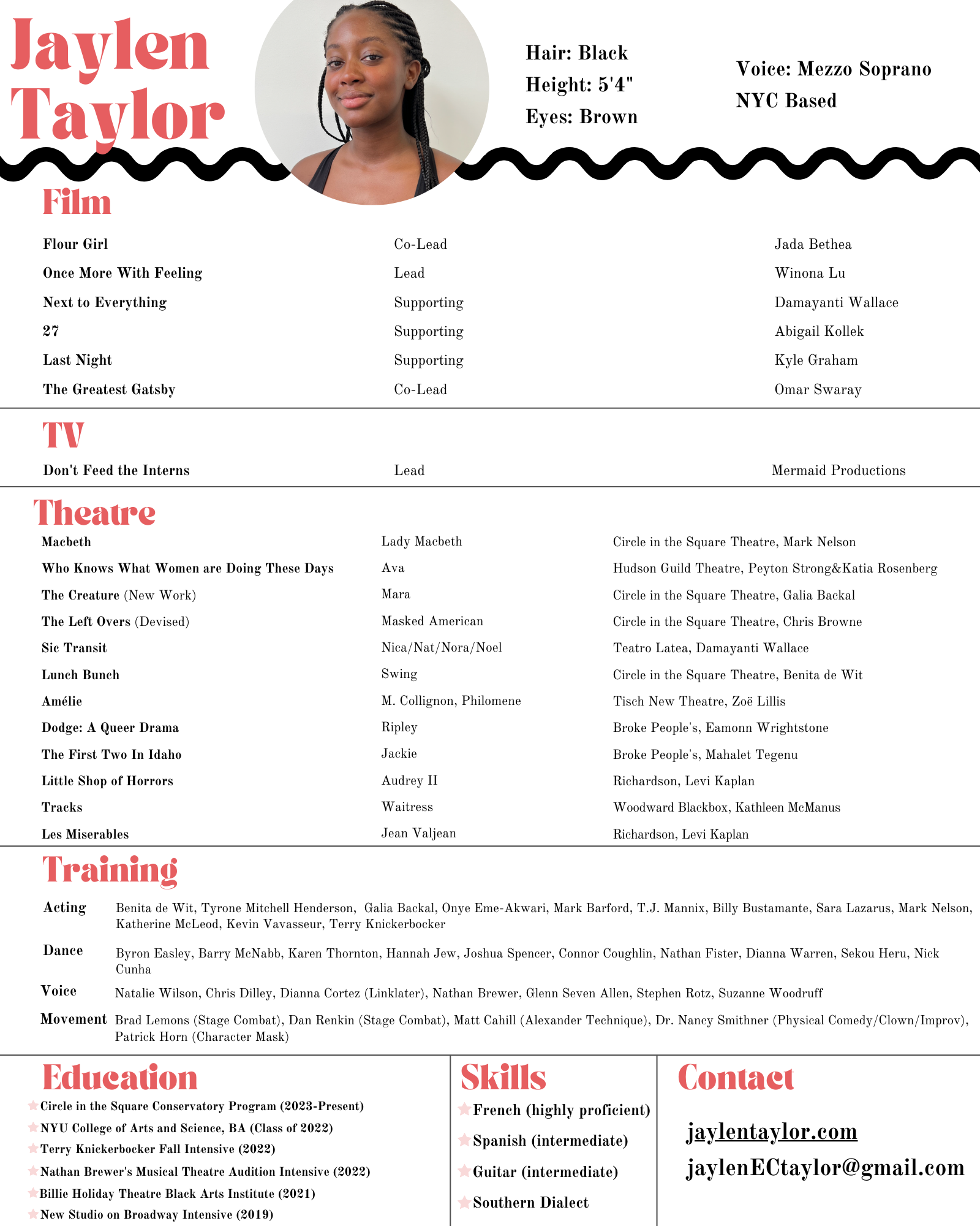 resume — jaylen taylor