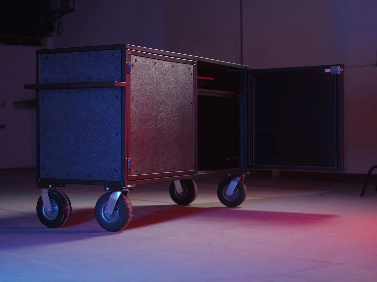 Premium Enclosed Synth Cart (SY3+) | Synthesizer and Keyboard Carts for ...