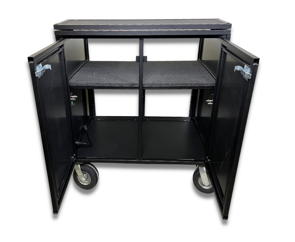 Double Mixer Cart (MC1) — Synced Up Audio