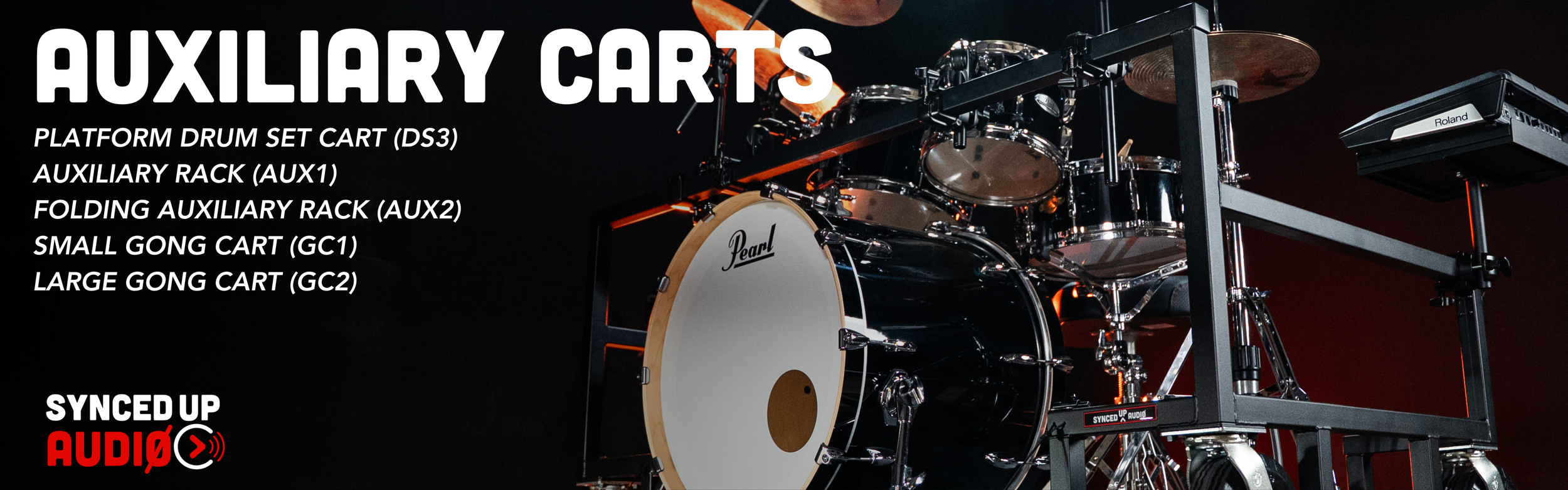 Audio & Field Carts | Solutions for Marching Bands, Indoor Percussion ...