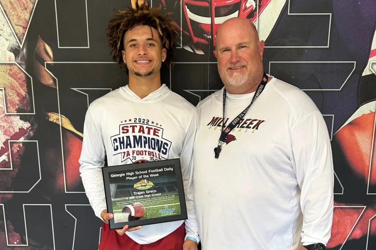 Week 9 Player of the Week: Mill Creek’s Trajen Greco — Georgia High ...