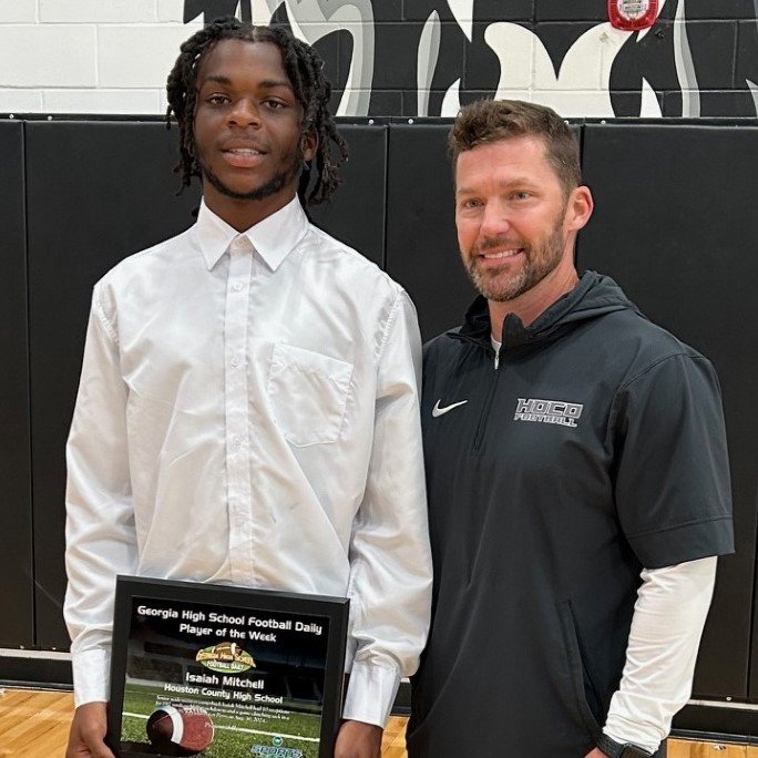 Week 3 Player of the Week: Houston County’s Isaiah Mitchell — Georgia ...