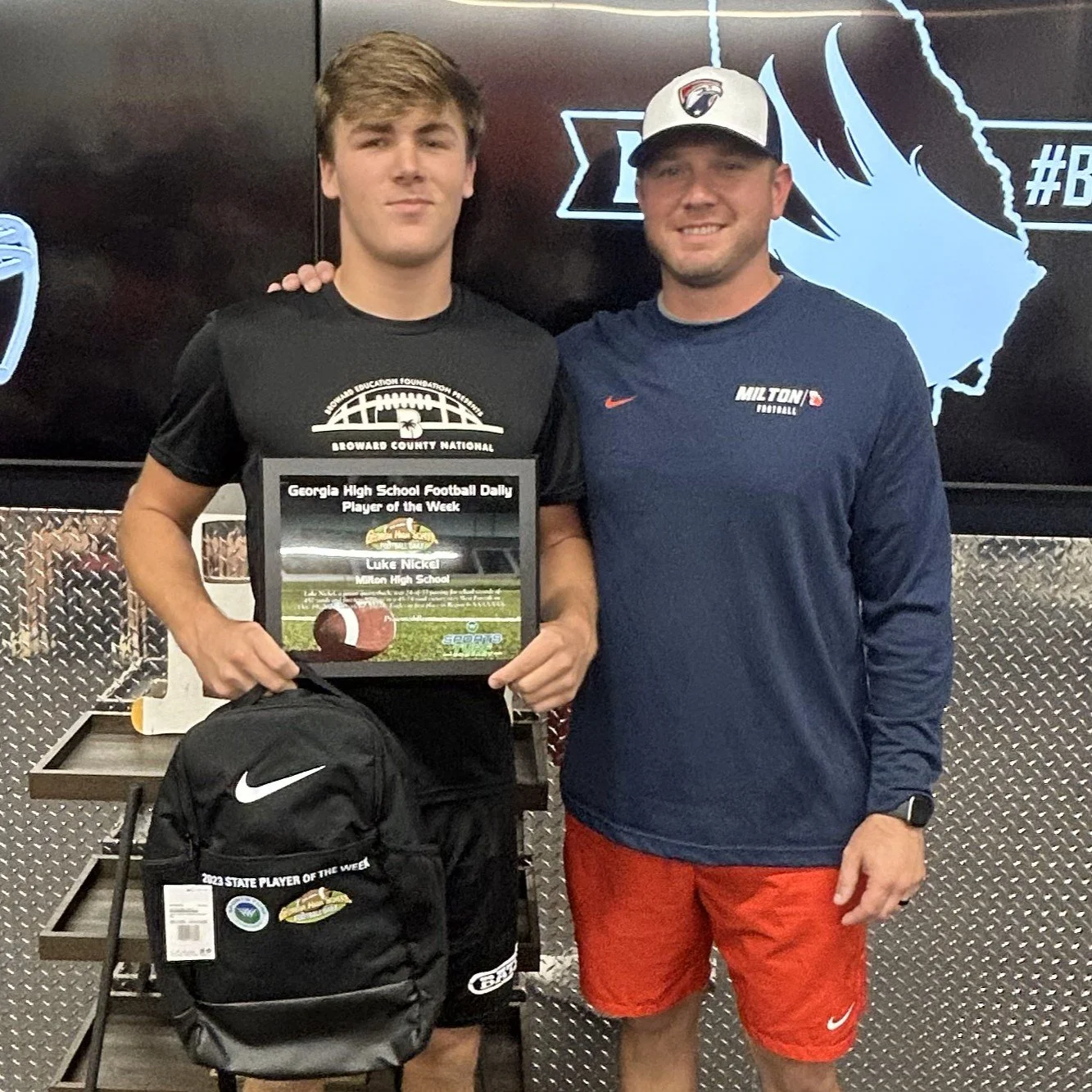 Week 10 Player of the Week: Milton’s Luke Nickel — Georgia High School ...