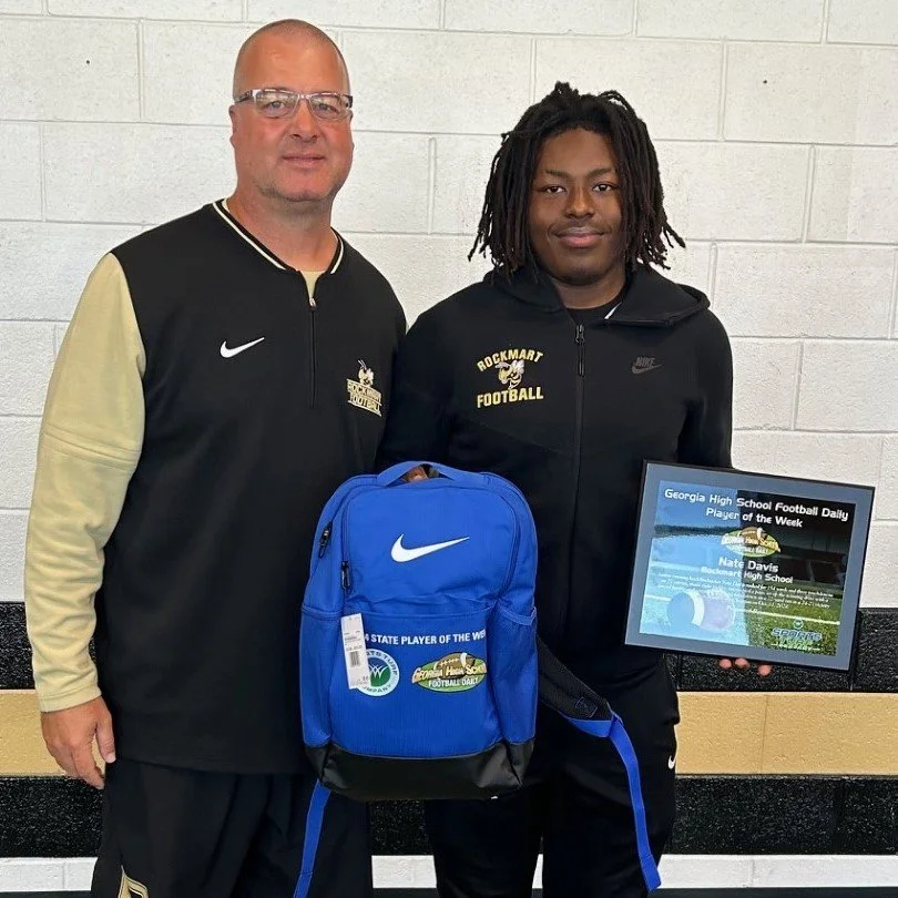 Week 9 Player of the Week: Rockmart’s Nate Davis — Georgia High School ...