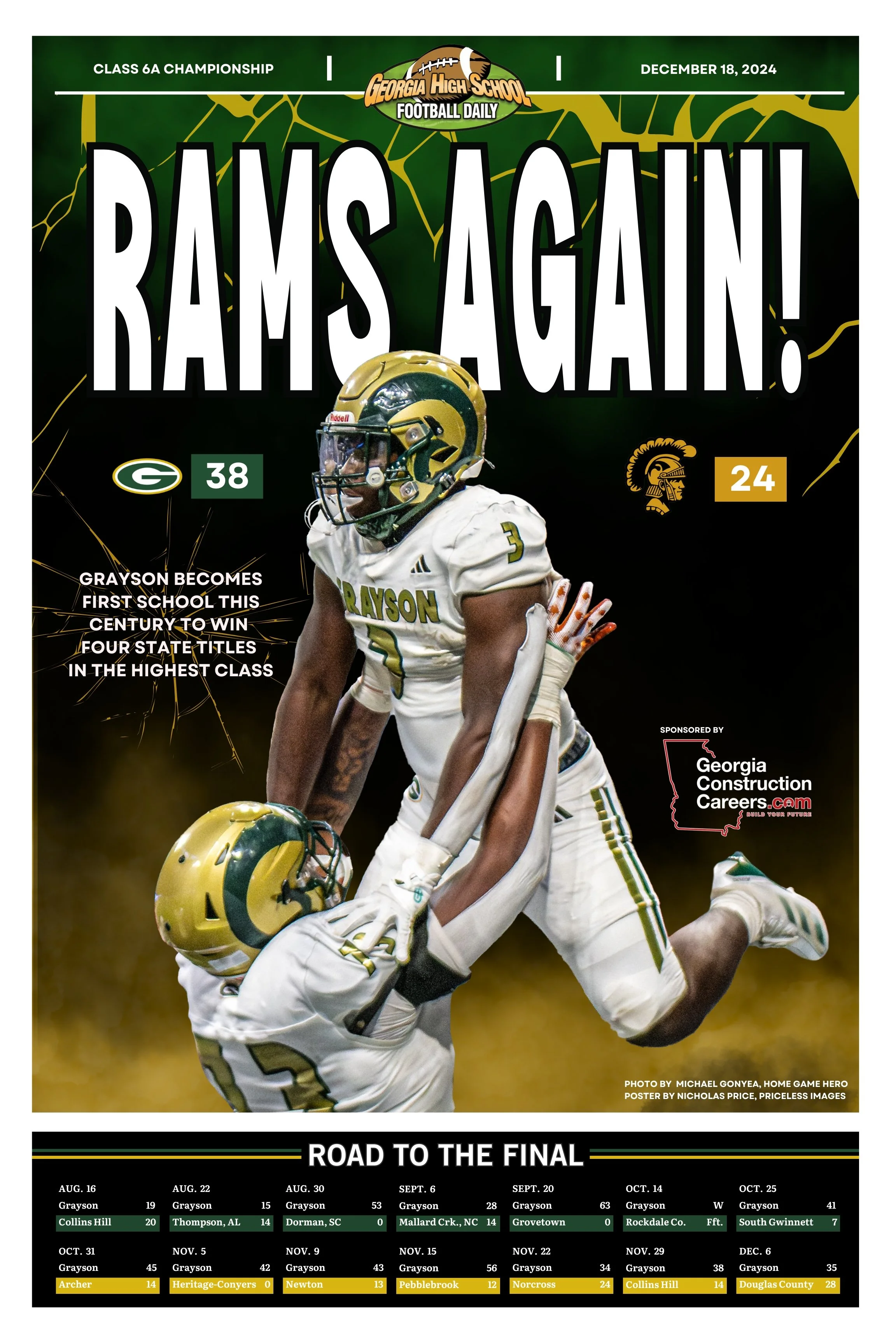 2024 Posters Page — Georgia High School Football Daily