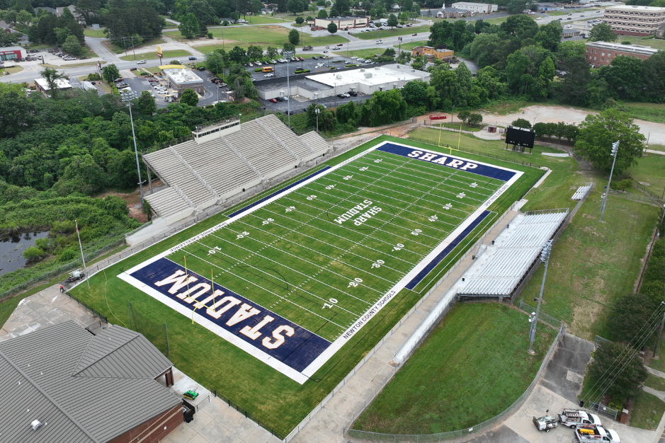 Sports Turf completes renovations at Homer Sharp Stadium — Georgia High ...