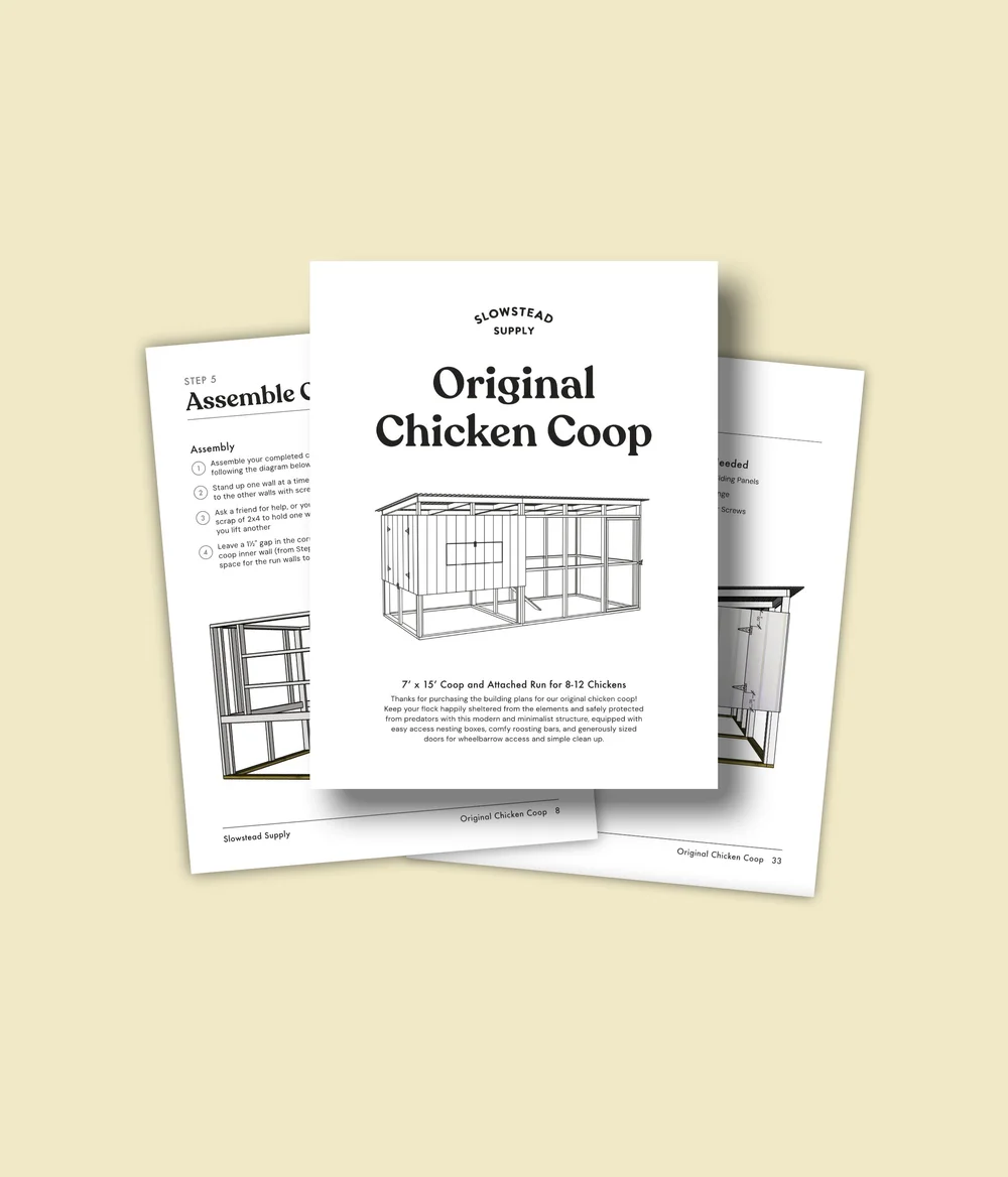 Original Chicken Coop | Build Your Coop Today — Slowsteading