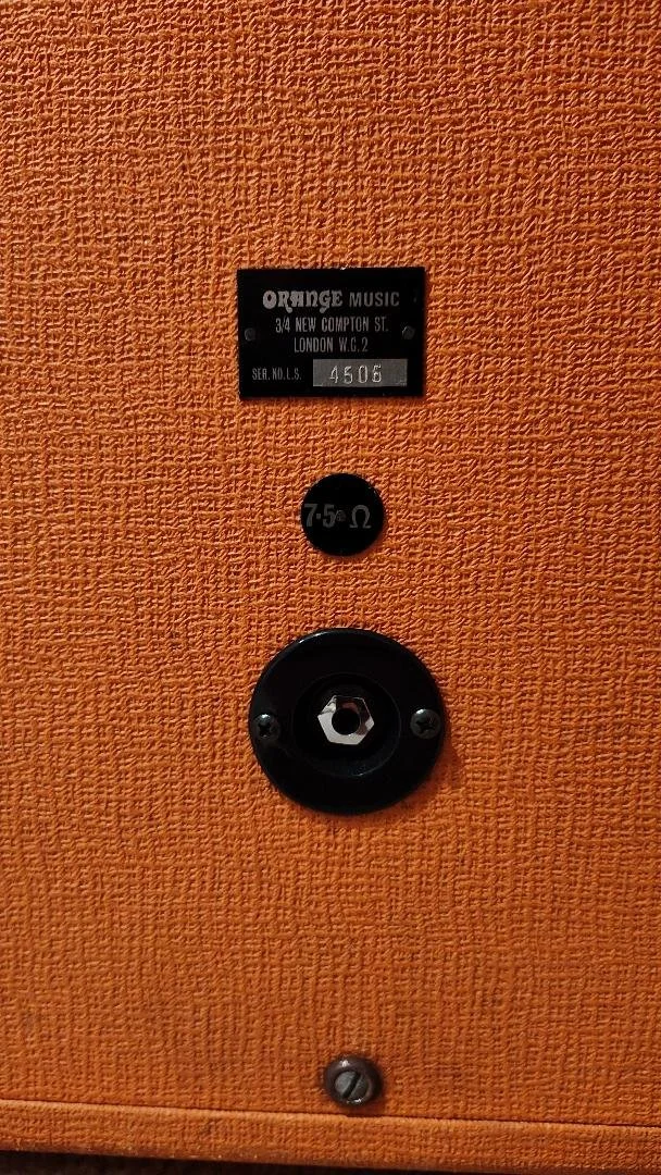 Technical Info — Vintage Orange Amplification