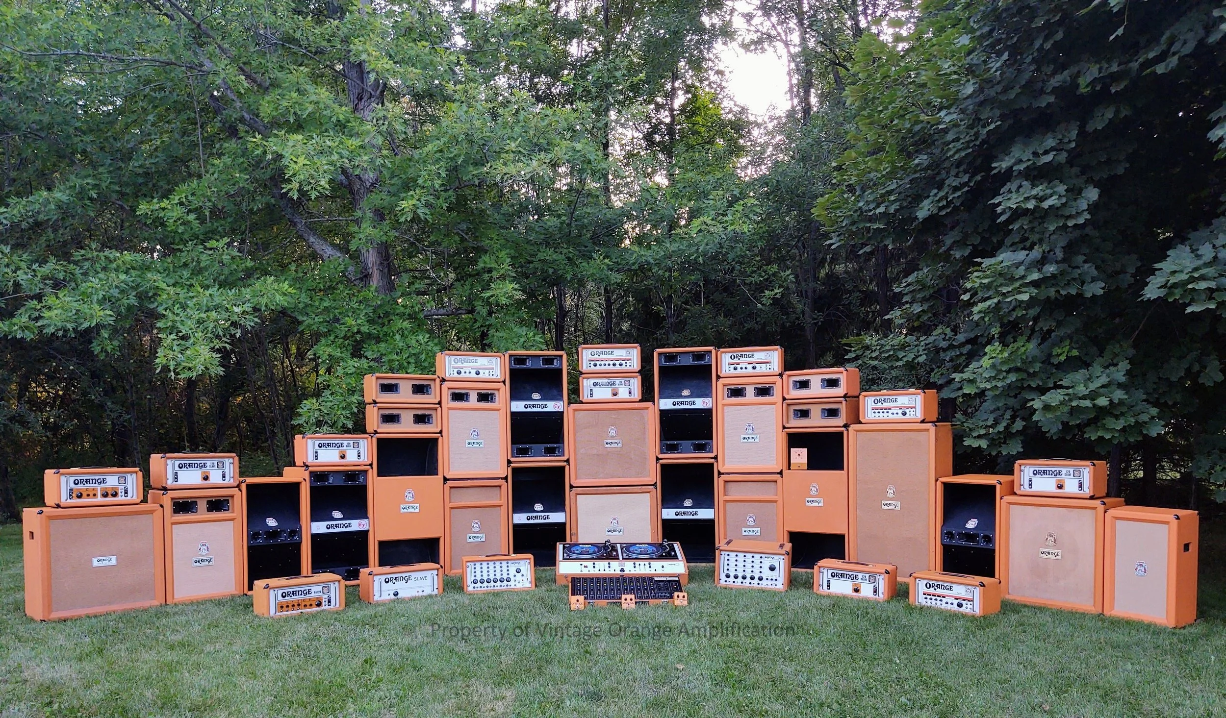Vintage Orange Amplification