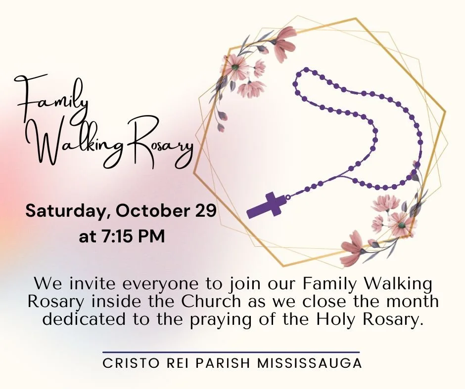 FAMILY WALKING ROSARY — Cristo Rei Parish