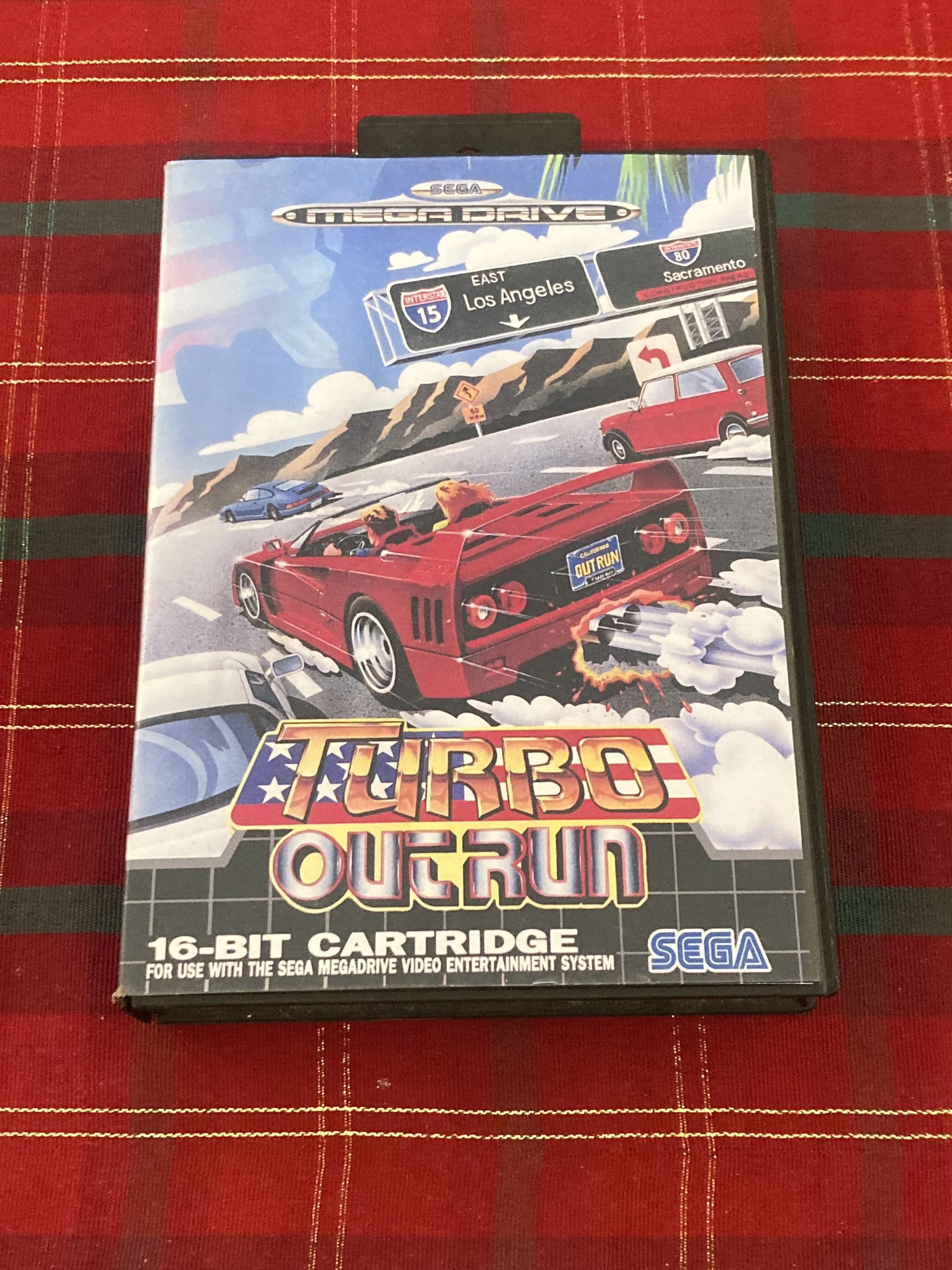 Turbo Outrun - Mega Drive — Retro Gamer JE
