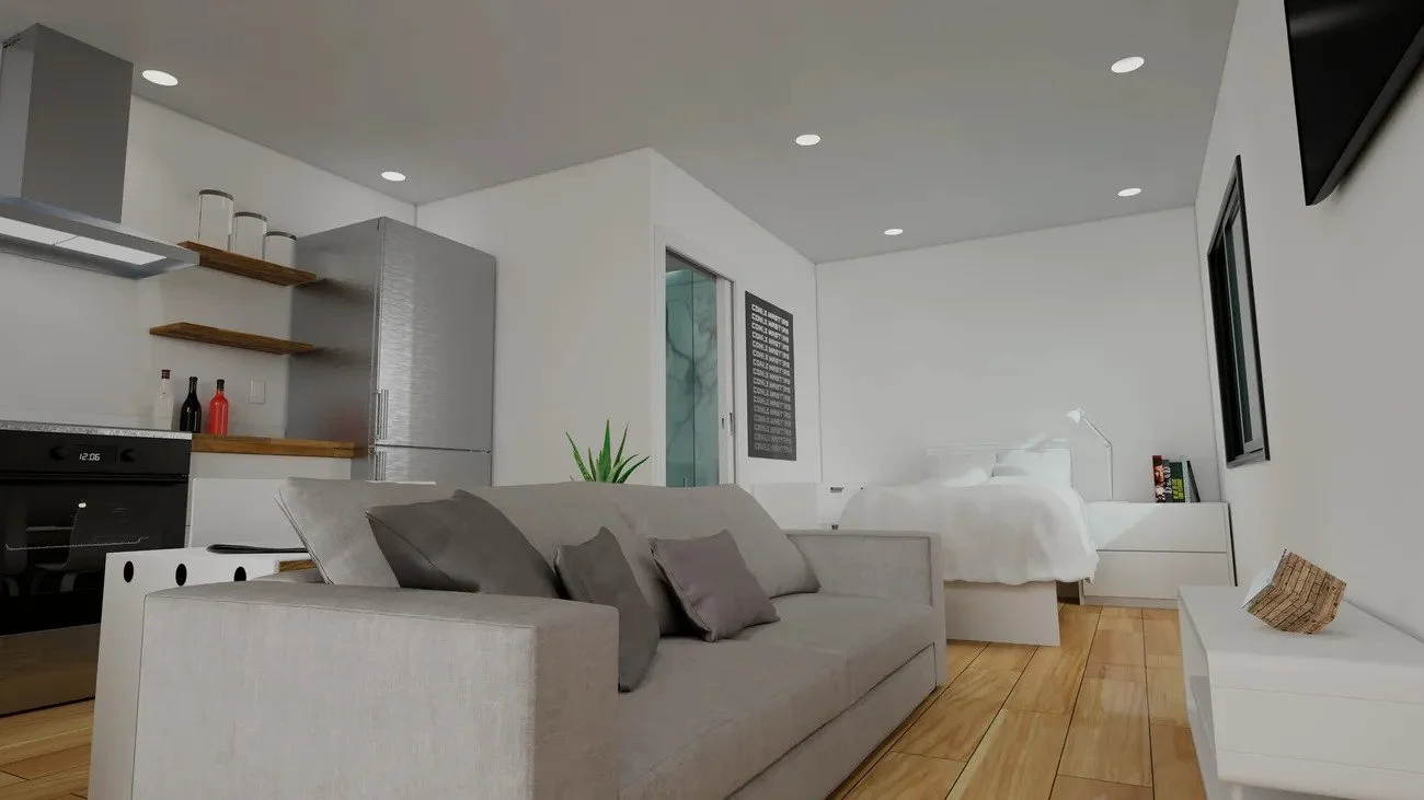 Model 320 — Conex Modular Customized Conex ADUs & Offices Bay Area