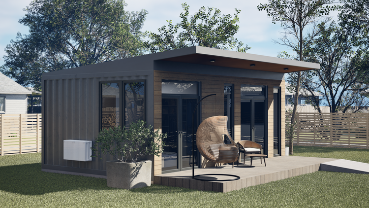 Model 400 ADU California — Conex Modular ADUs and Living Solutions Bay Area