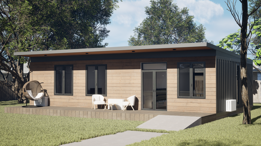 Model 960 ADU California — Conex Modular ADUs and Living Solutions Bay Area