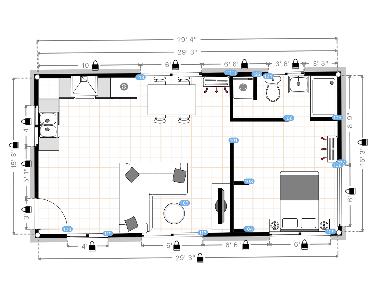 Model 480 — Conex Modular Customized Conex ADUs & Offices Bay Area