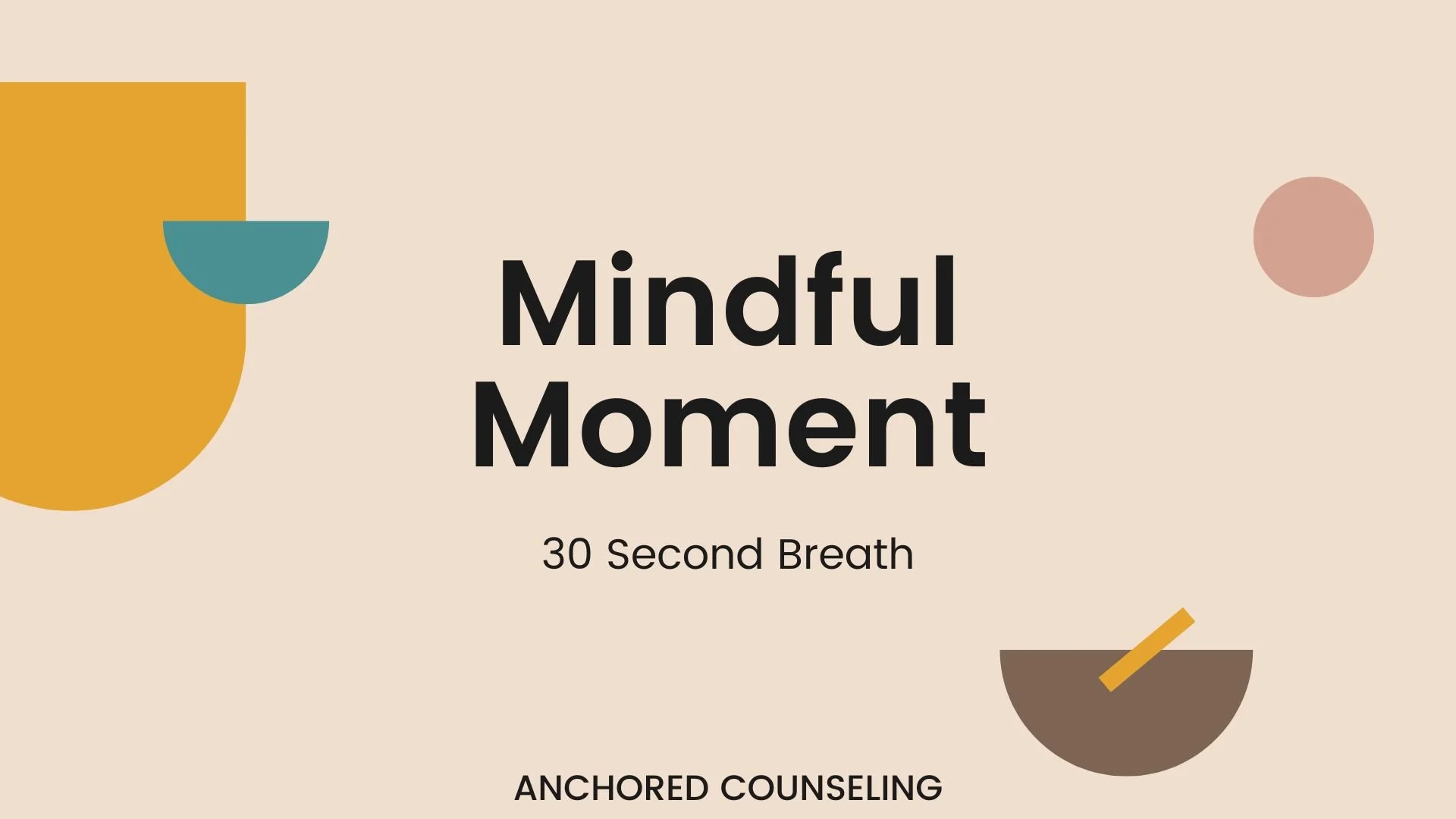 mindfulness — Resources — Anchored Counseling