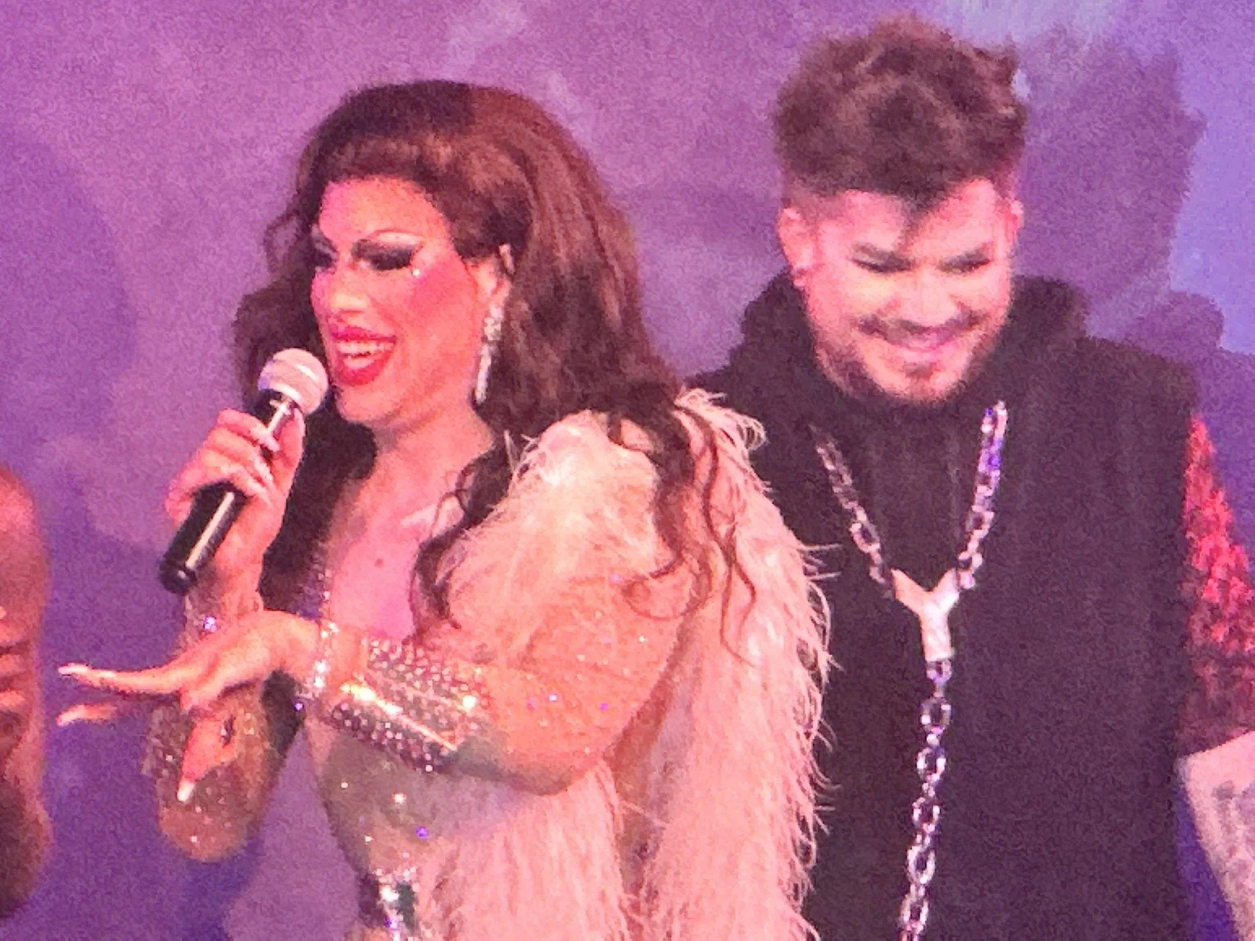 Adam Lambert In Drag