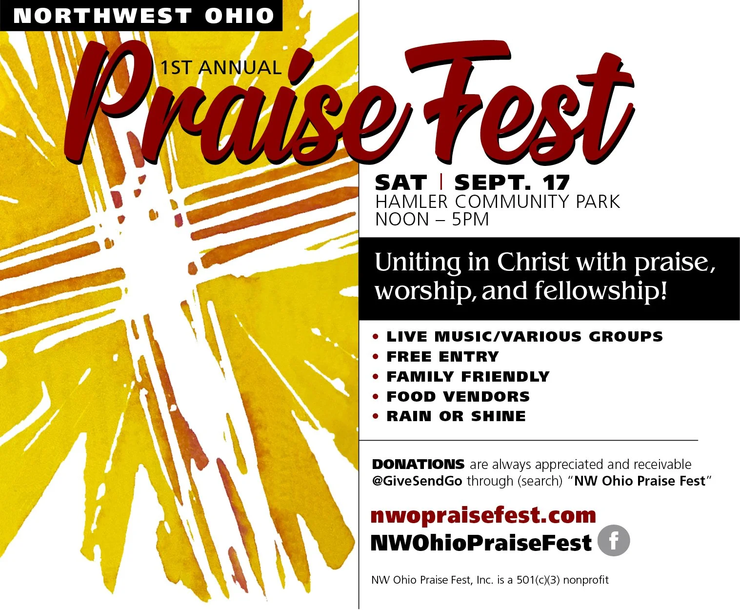 NW Ohio Praise Fest, Inc.