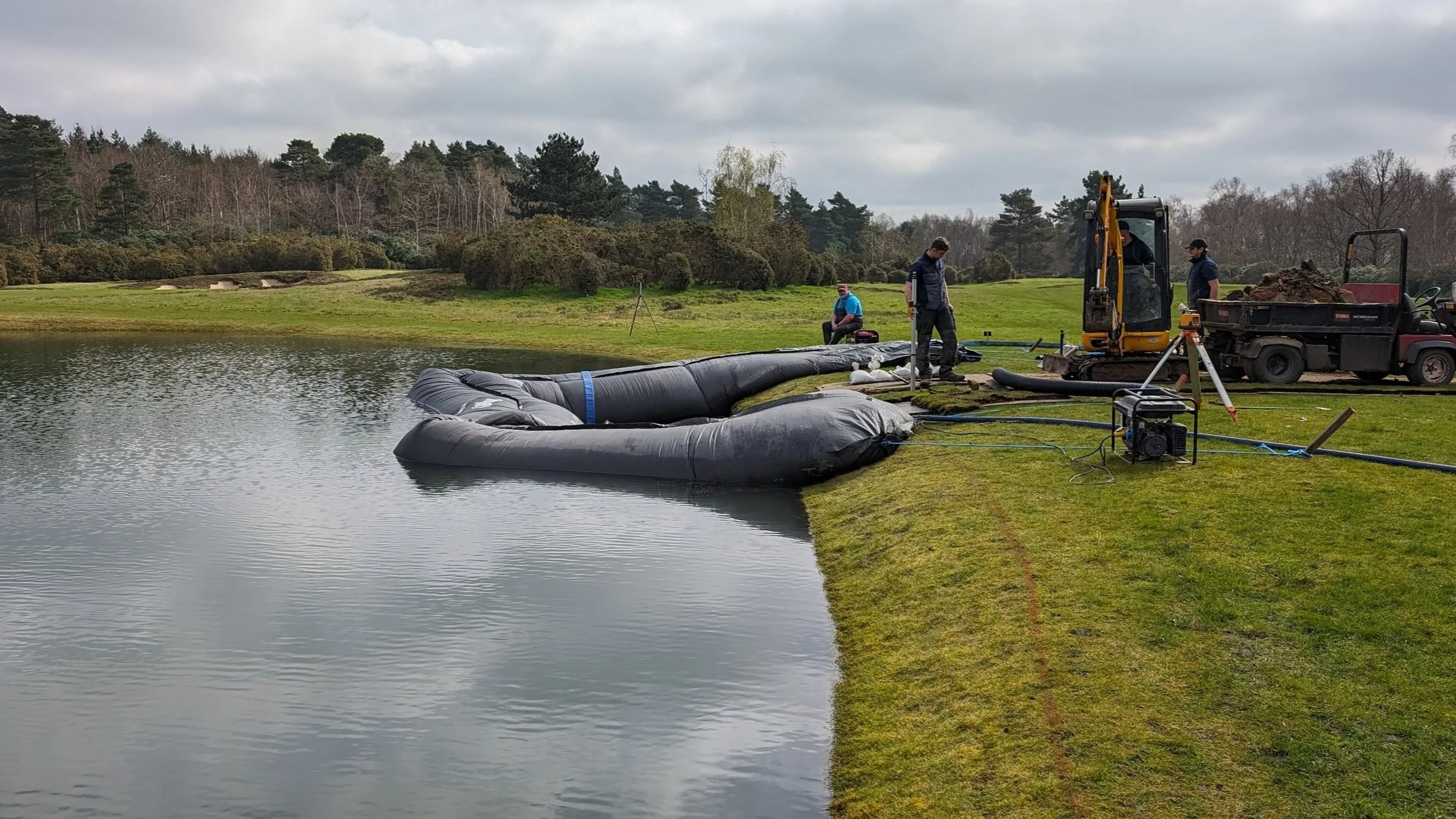 HippoDams, by Potamii Ltd. - Temporary Dams | Waterdams | water-filled ...