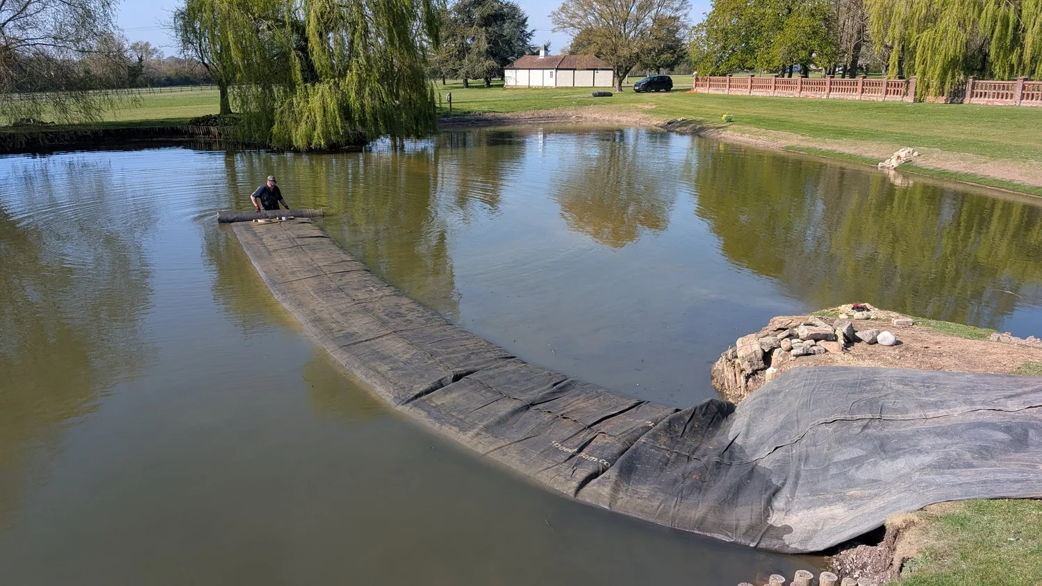 HippoDams, by Potamii Ltd. - Temporary Dams | Waterdams | water-filled ...