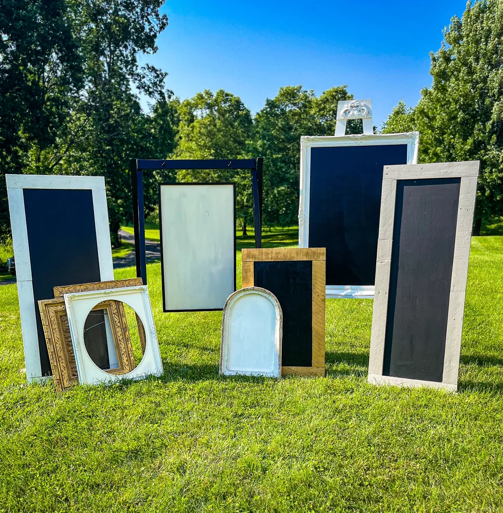 Signage, Easels & Games — Heartfelt Rentals