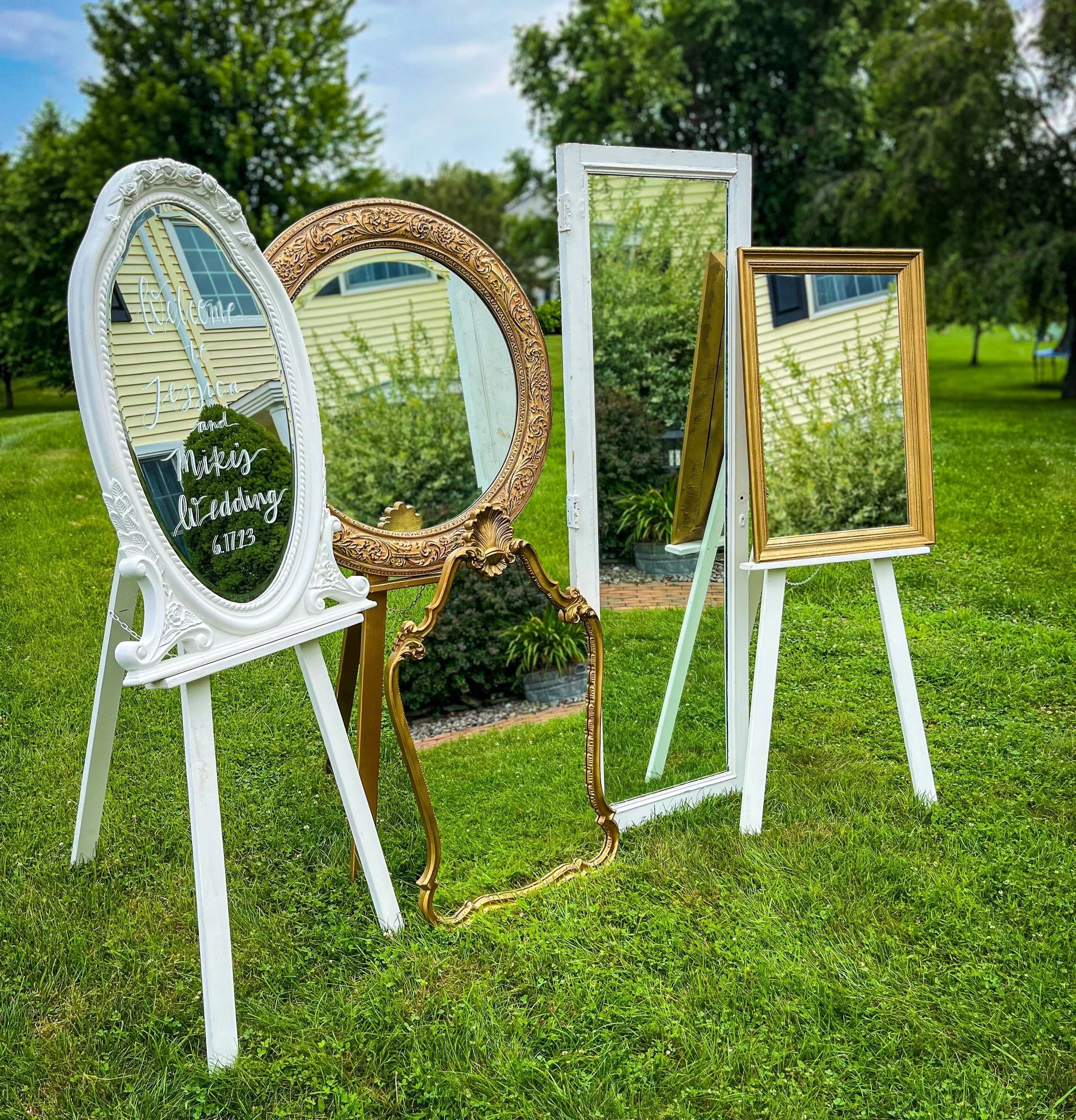 Signage, Easels & Games — Heartfelt Rentals