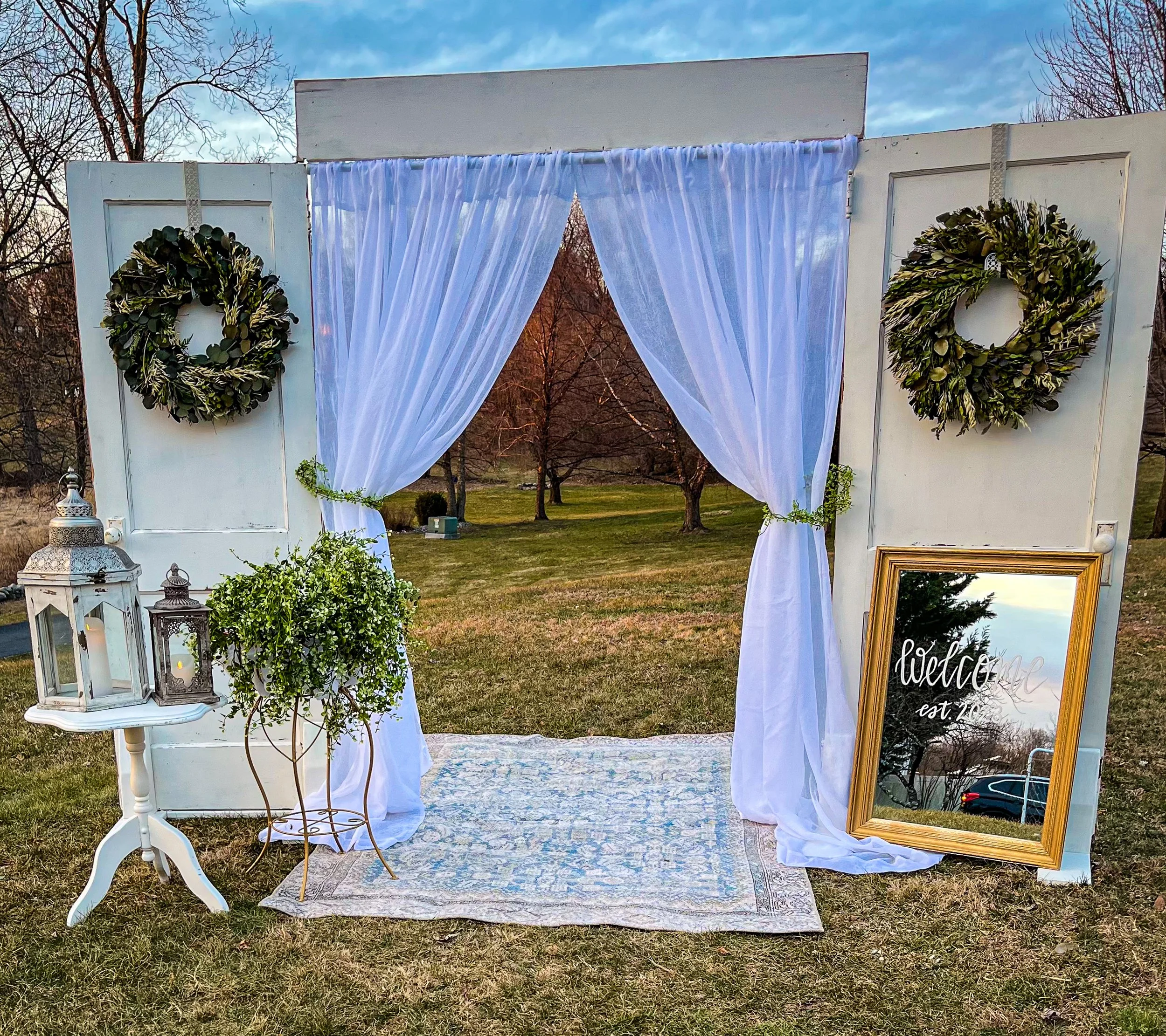 Ceremony Arches & Backdrops — Heartfelt Rentals