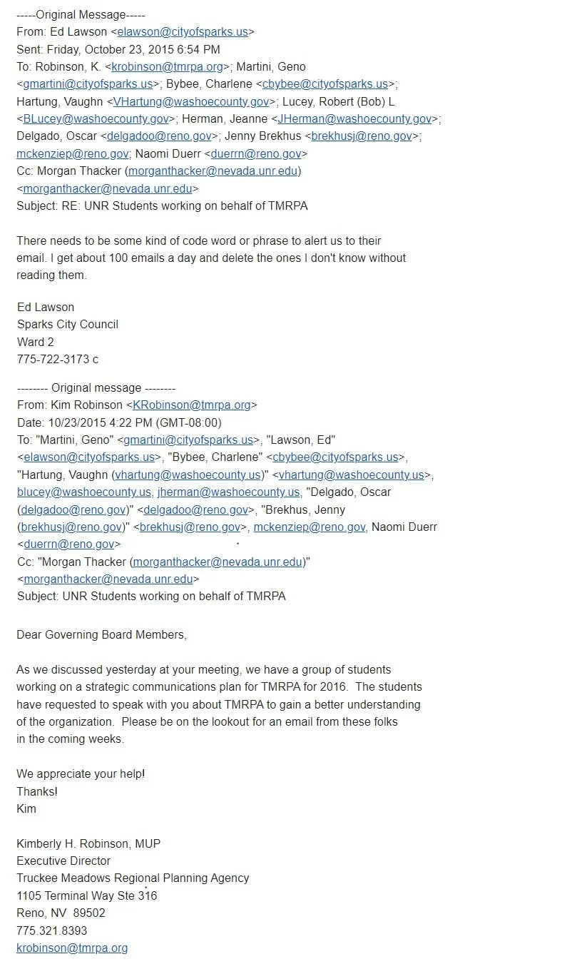 When Sparks Mayor Ed Lawson Sees “You’ve Got Mail” … He Deletes It ...