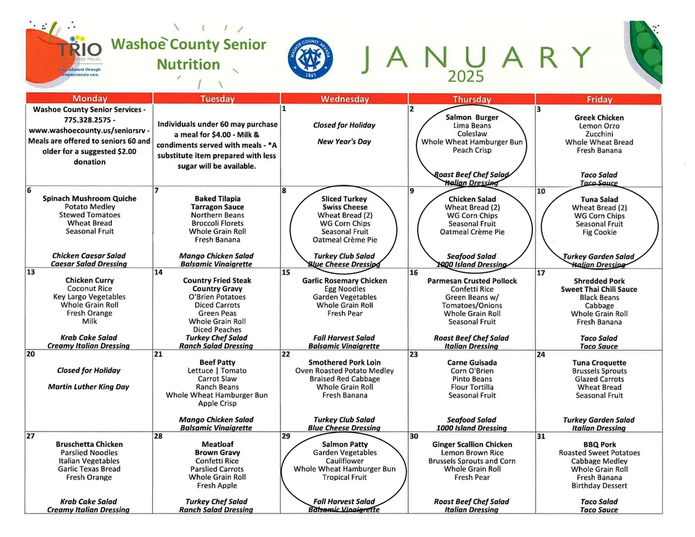 Washoe County’s Senior Meal Programs - A Heaping Serving of Reality ...