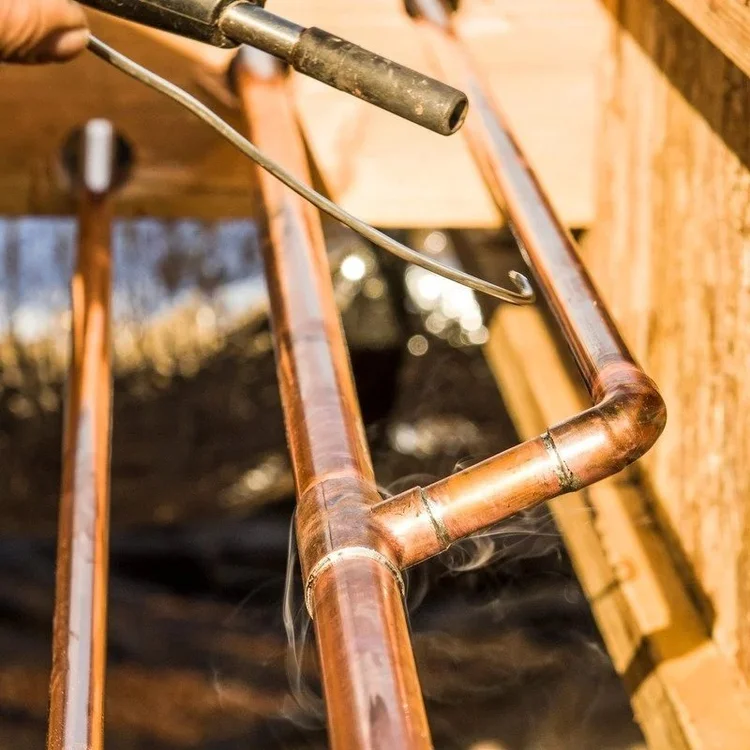 Plumbing Copper Pipes