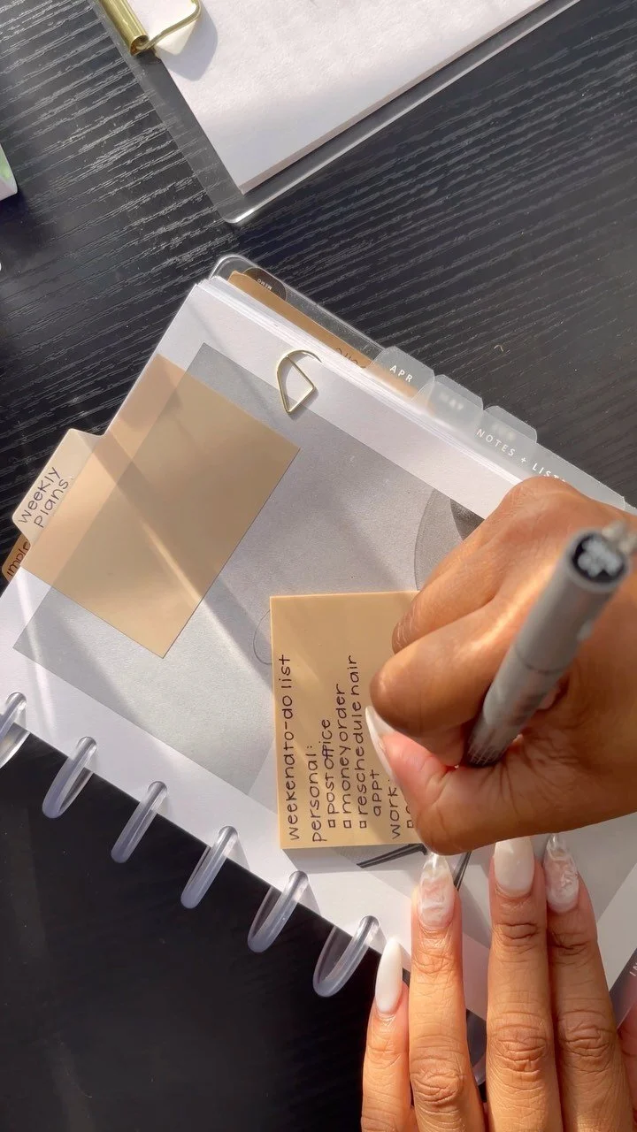 How to Set Up Your Ring Planner — The Imani Michelle