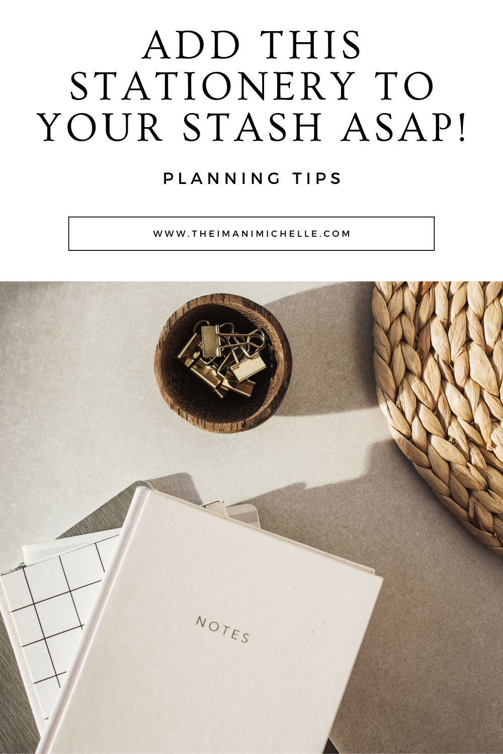 5 Reasons to Add This Product to Your Stationery Stash — the imani michelle