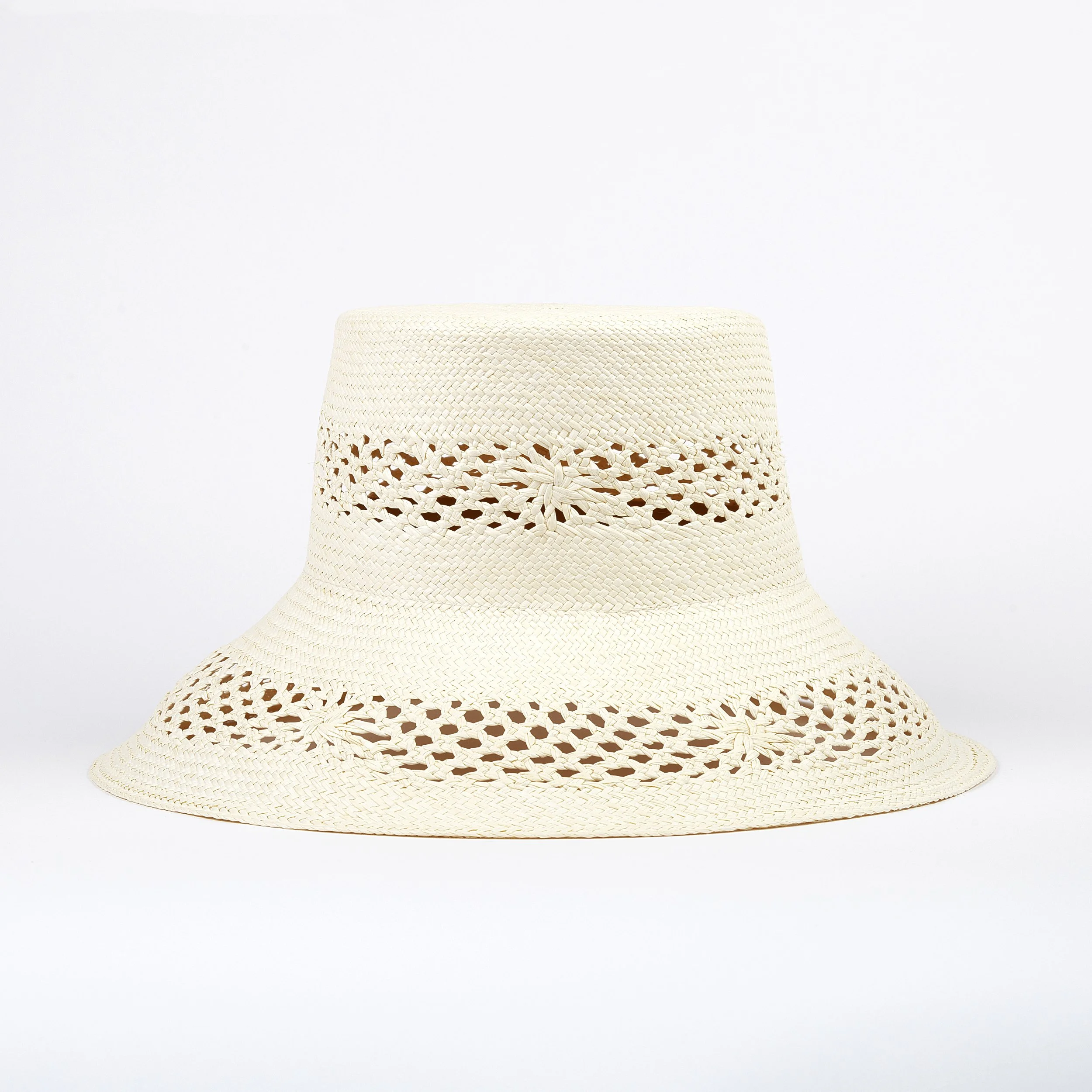 Rose Bucket Hat - Limited Edition Deluxe Panama Hat — Elegancia ...