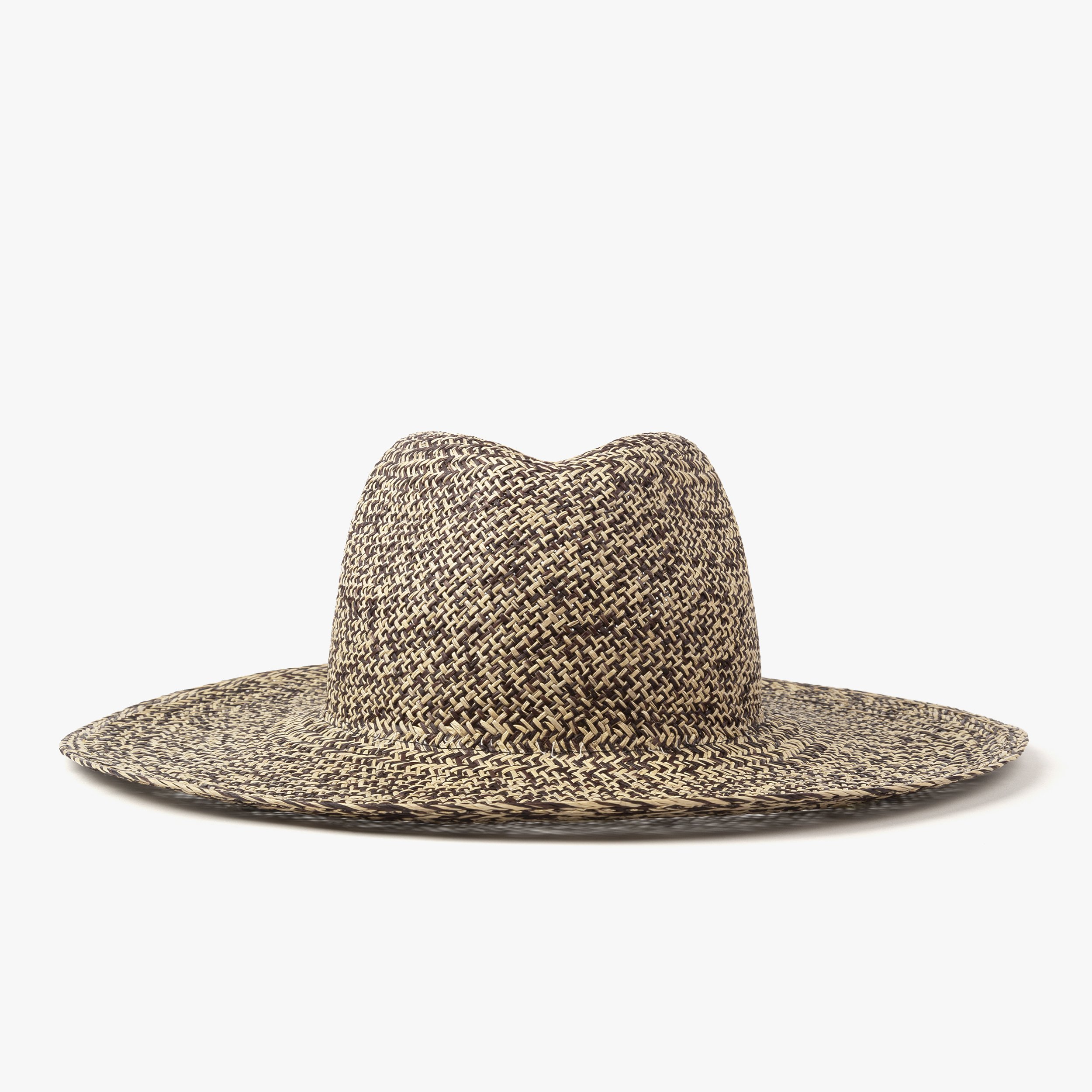 Inti - Wide Brim Designer Straw Hat — Elegancia Tropical Hats