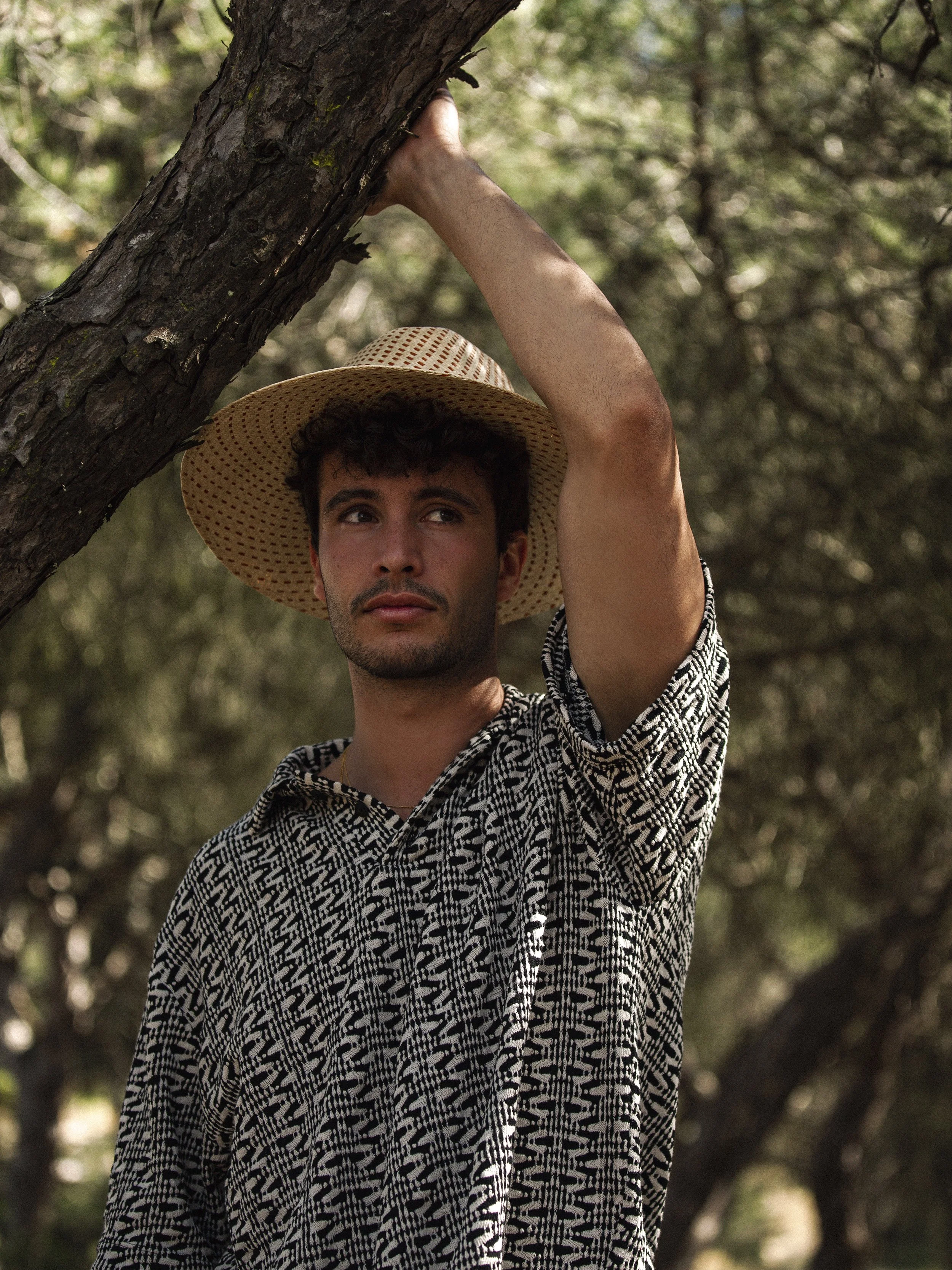 Inti - Wide Brim Designer Straw Hat — Elegancia Tropical Hats