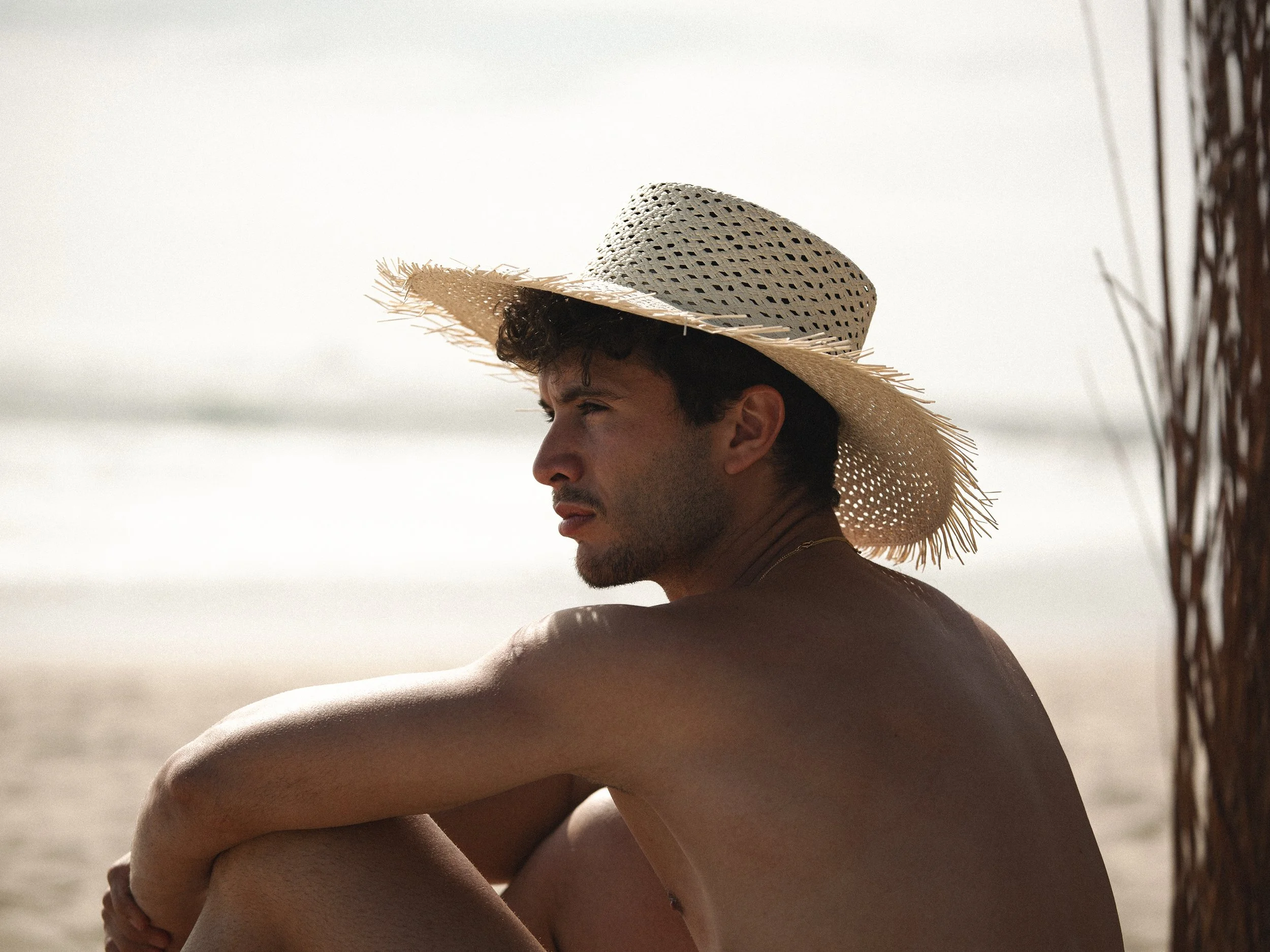 Inti - Wide Brim Designer Straw Hat — Elegancia Tropical Hats