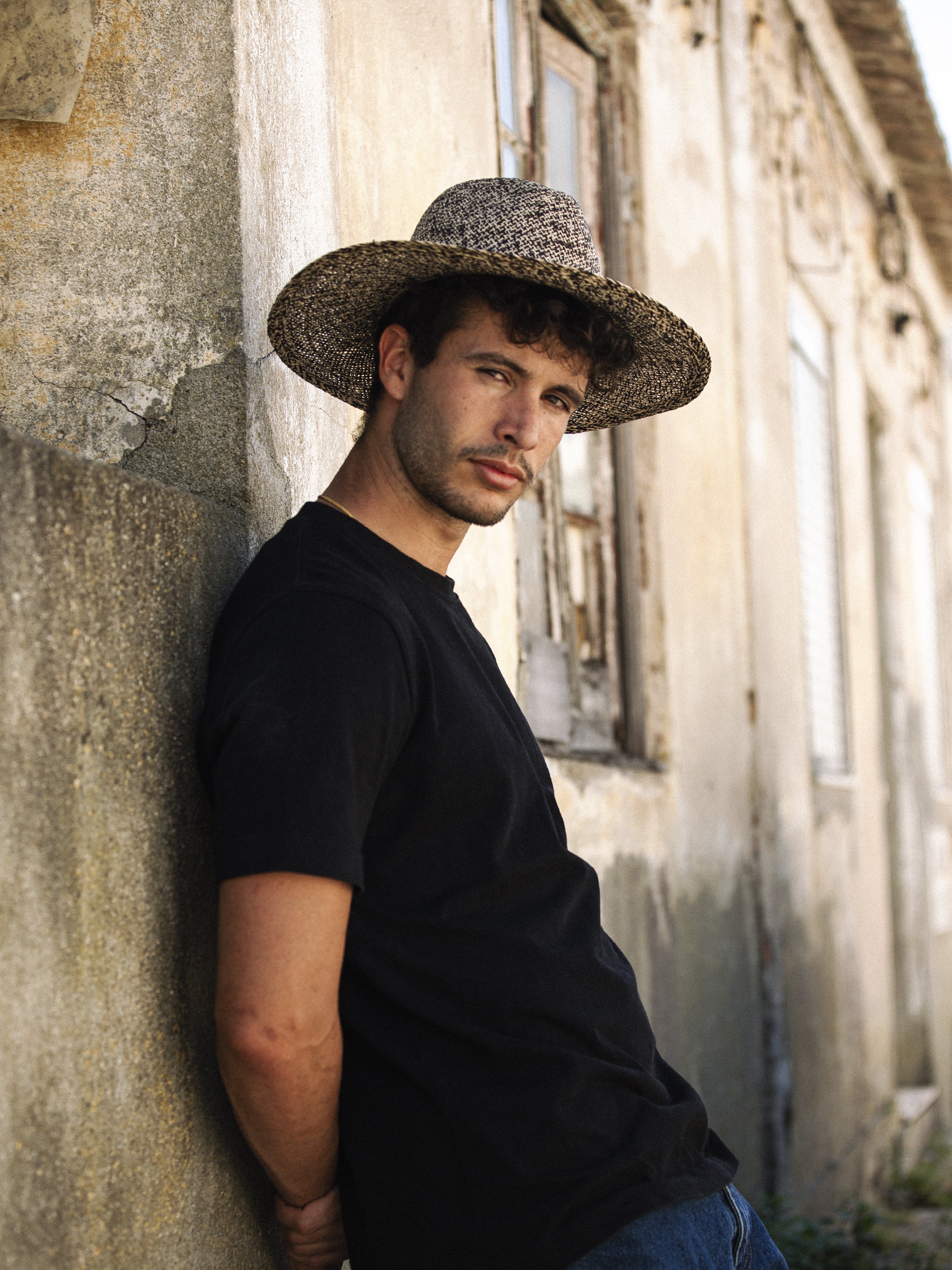 Inti - Wide Brim Designer Straw Hat — Elegancia Tropical Hats